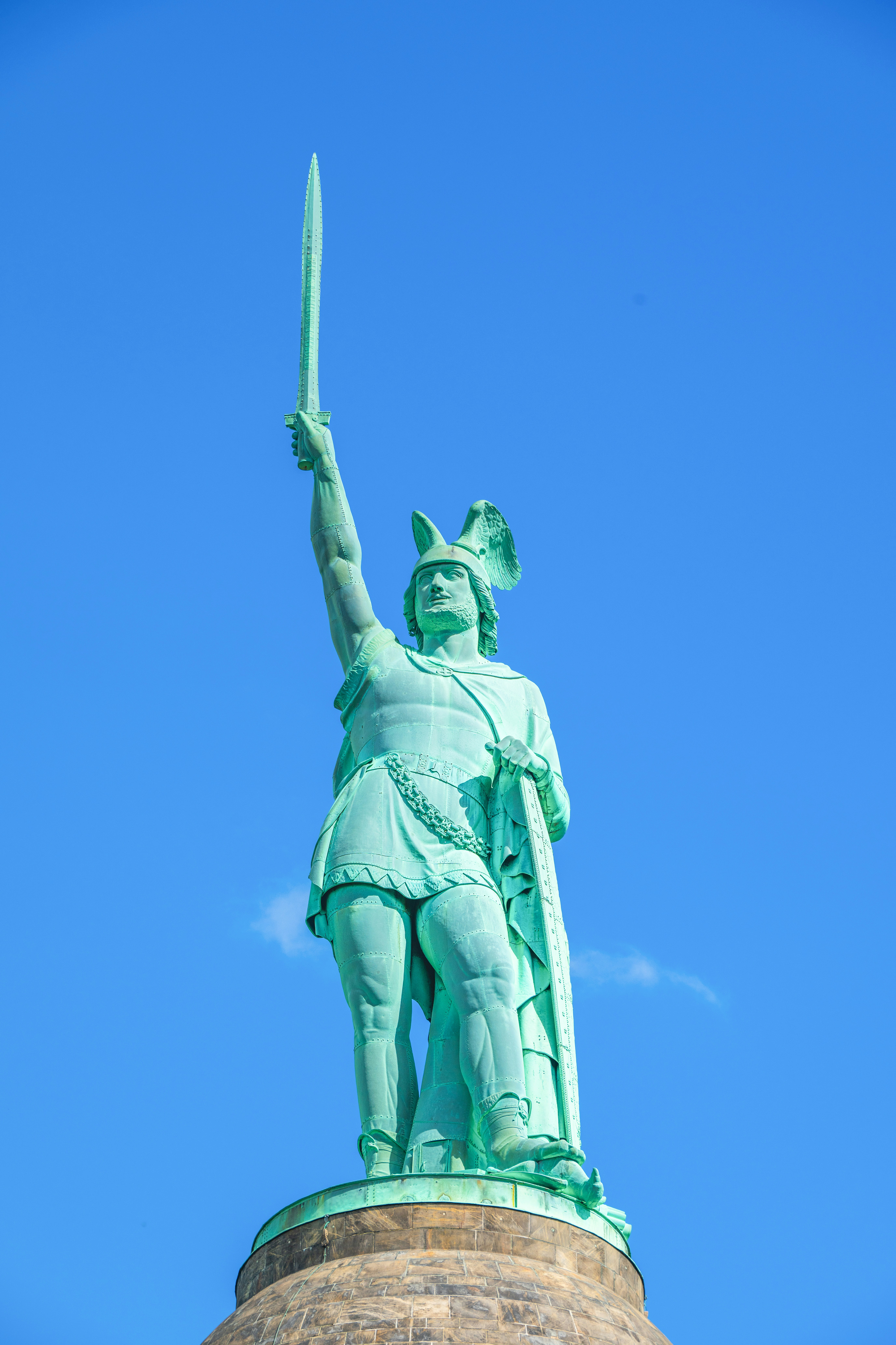 Guardian of the Heights: A Sentinel in Green