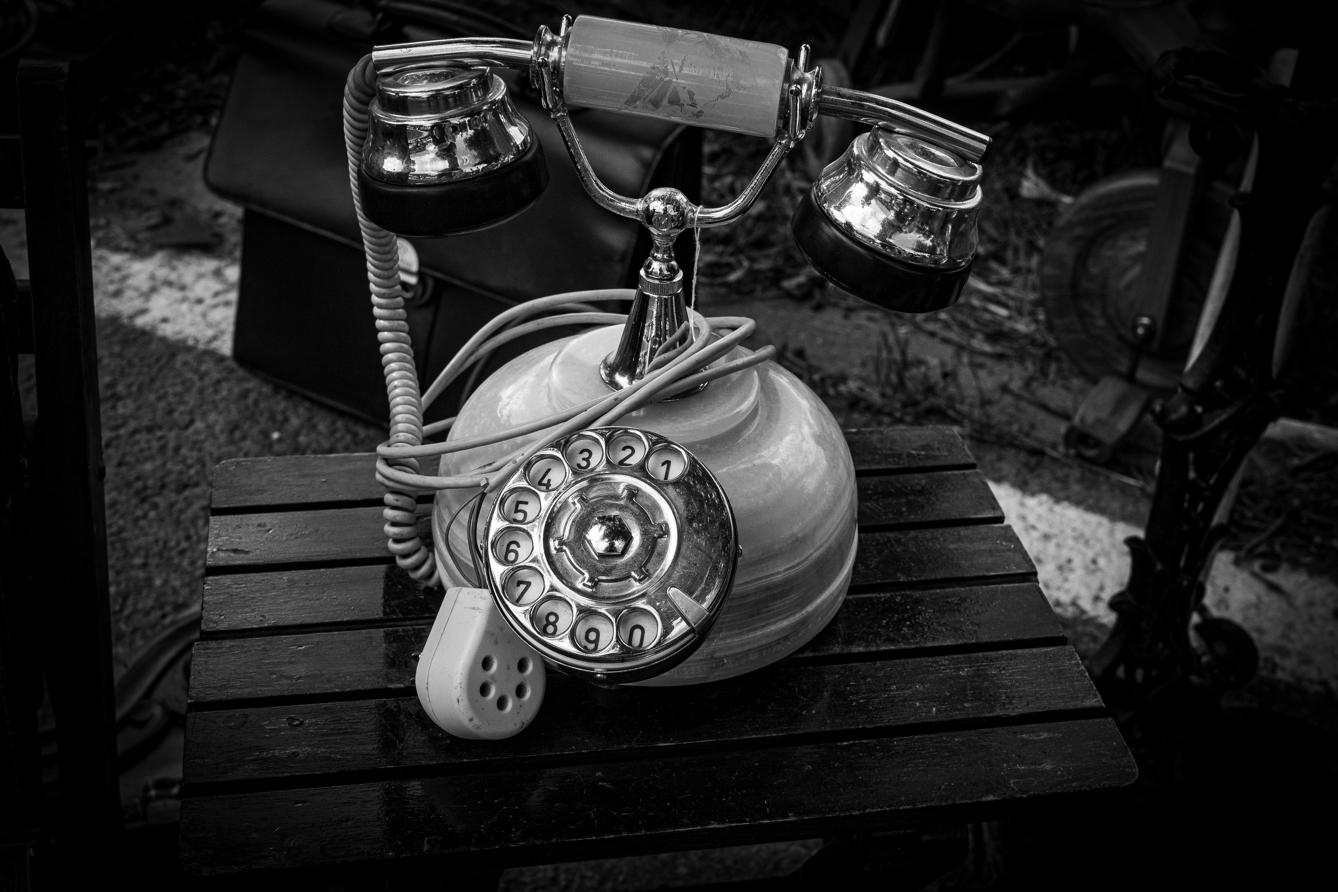 Retro Elegance: A Timeless Telephone Revival