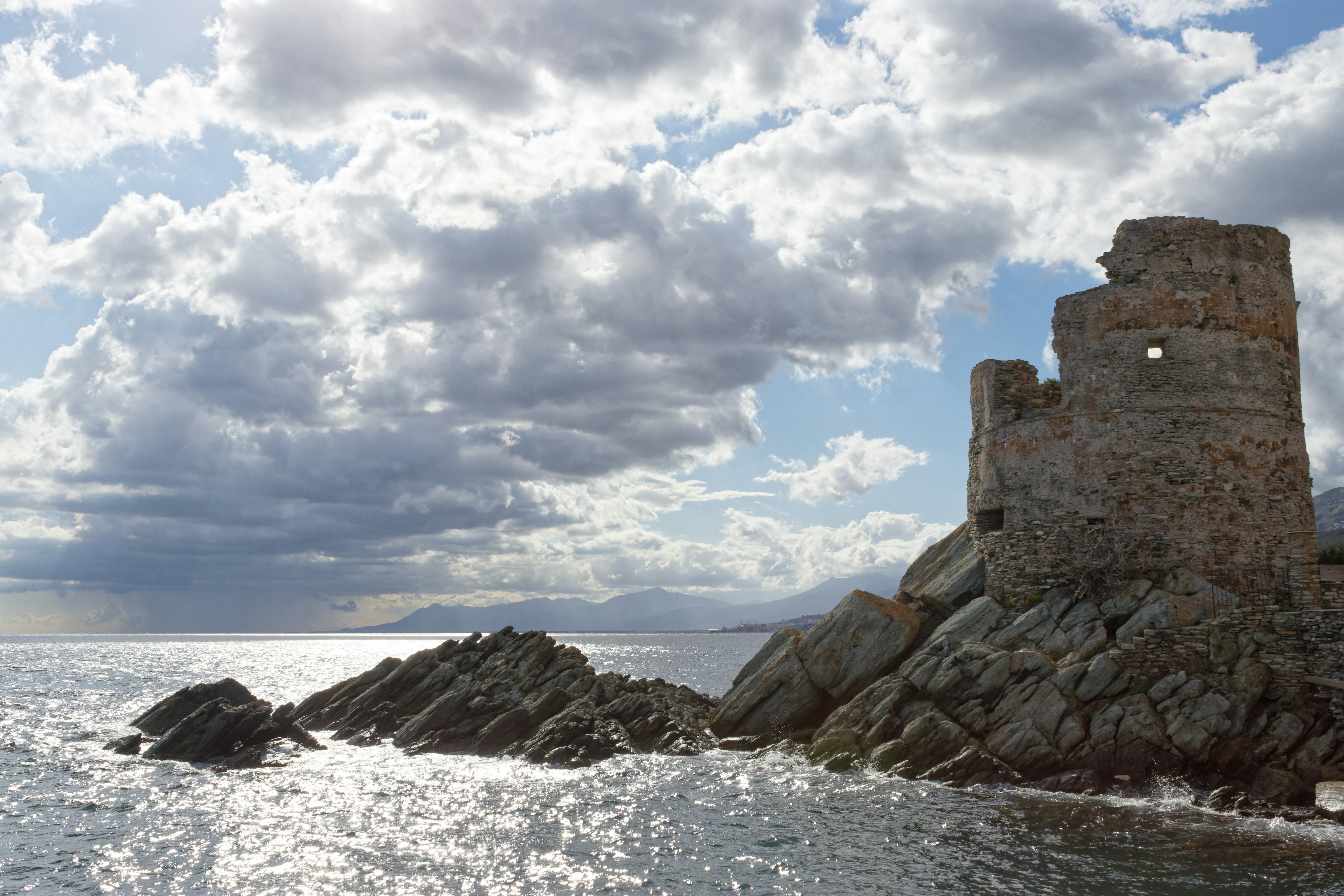 Whispers of Time: The Ruins by the Sea