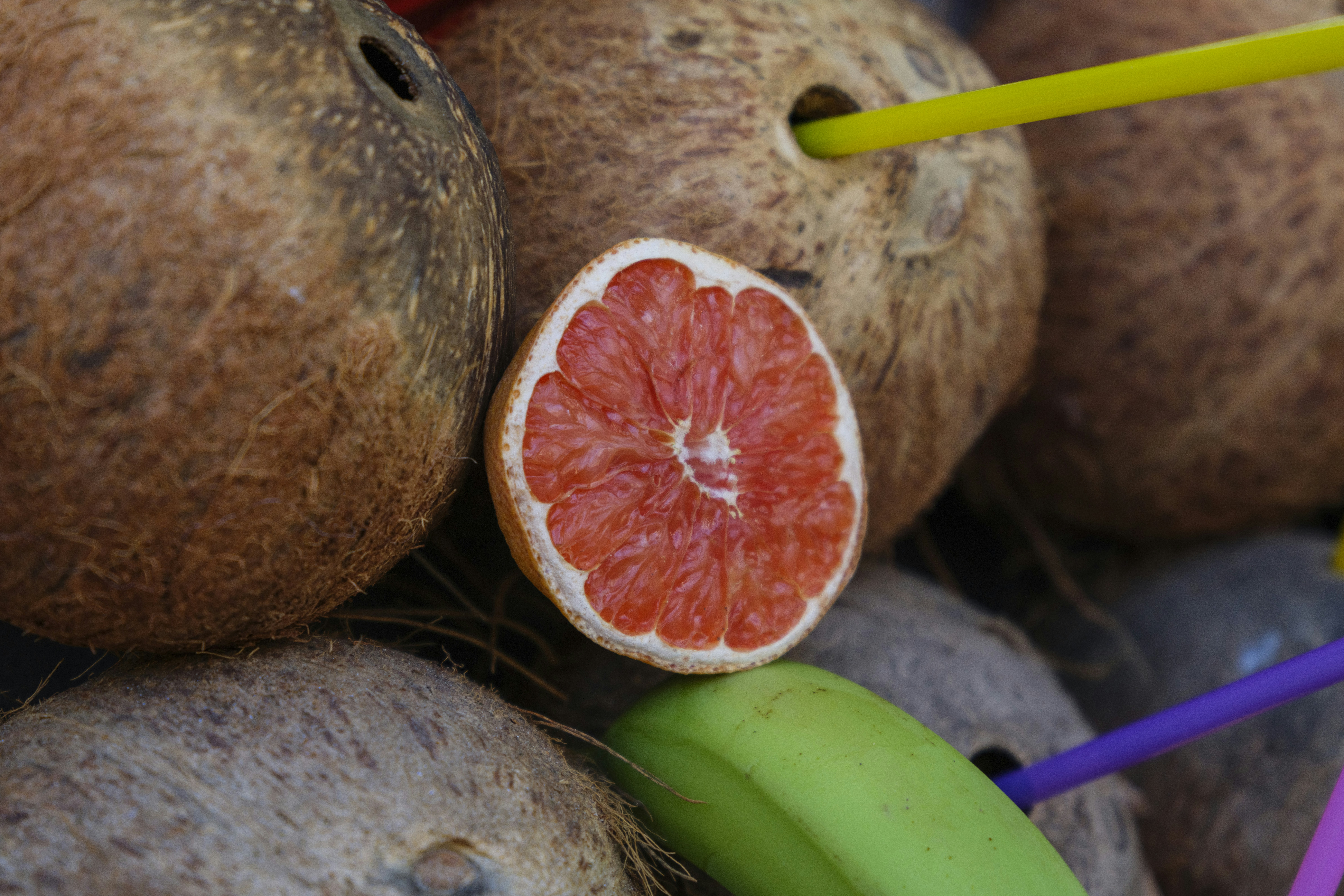 Tropical Harmony: A Colorful Fruit Medley
