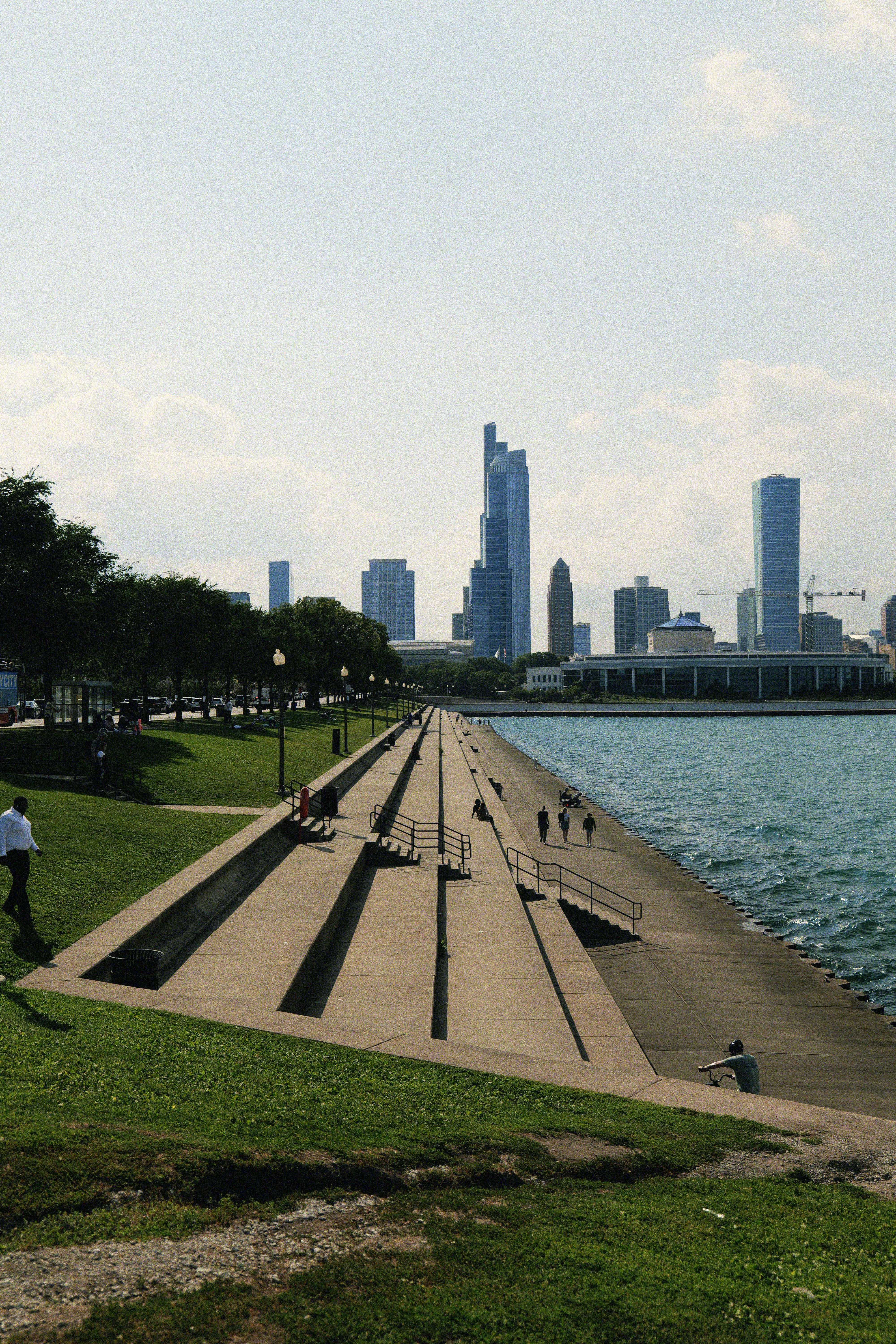 Urban Serenity: A Stroll by the Waterfront