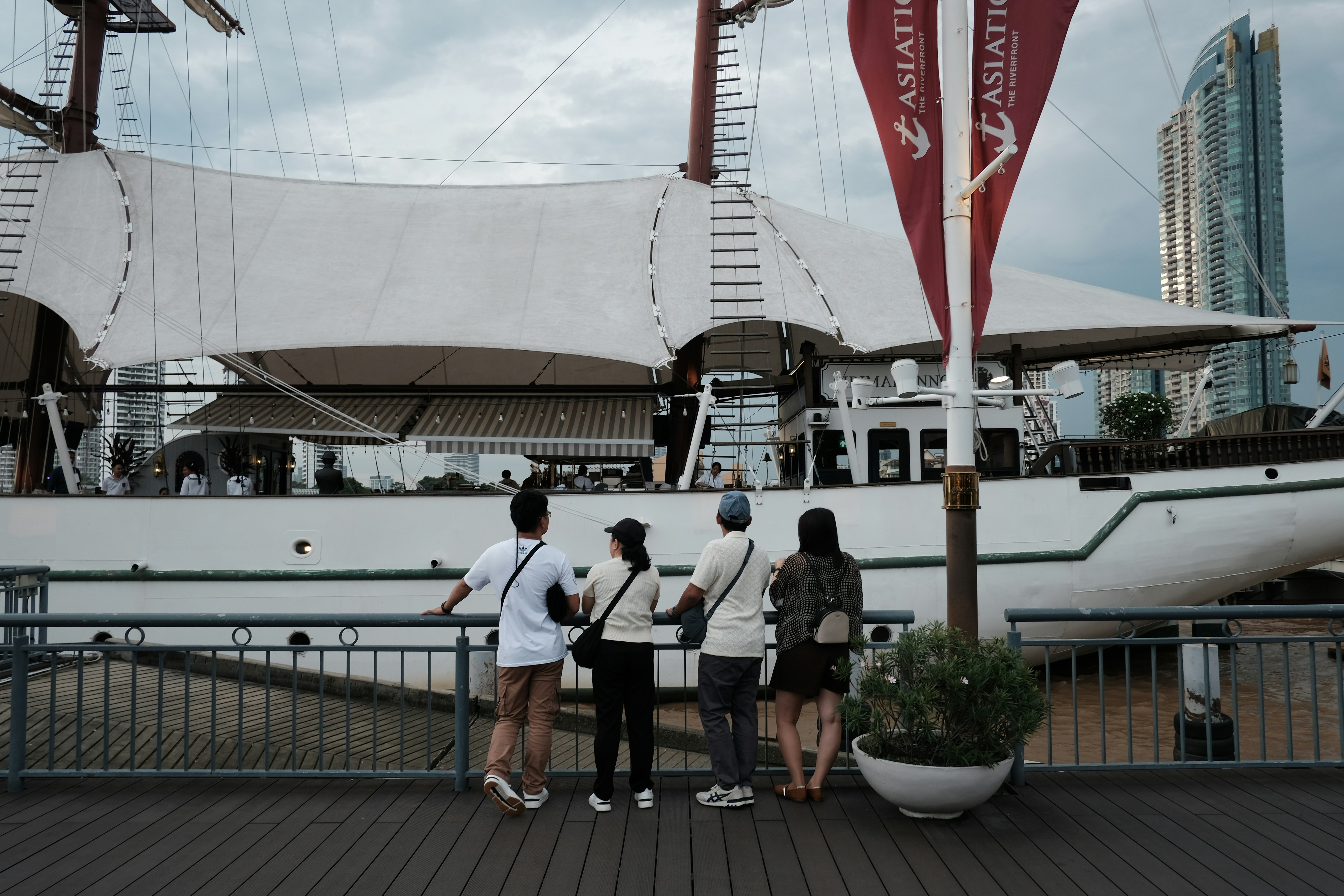 Maritime Moments: A Stroll by the Dock