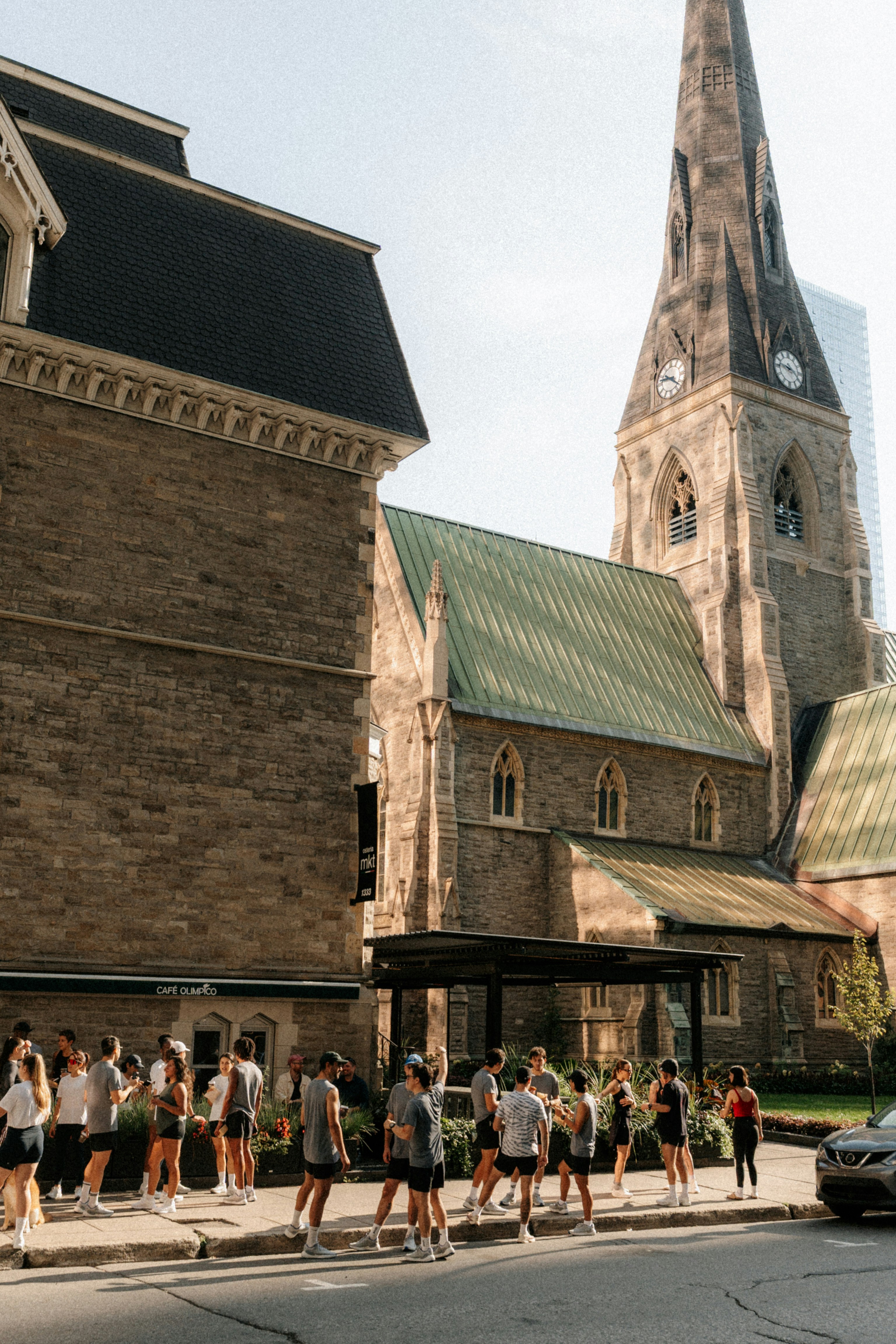 Urban Pulse: A Dance of Shadows and Stone