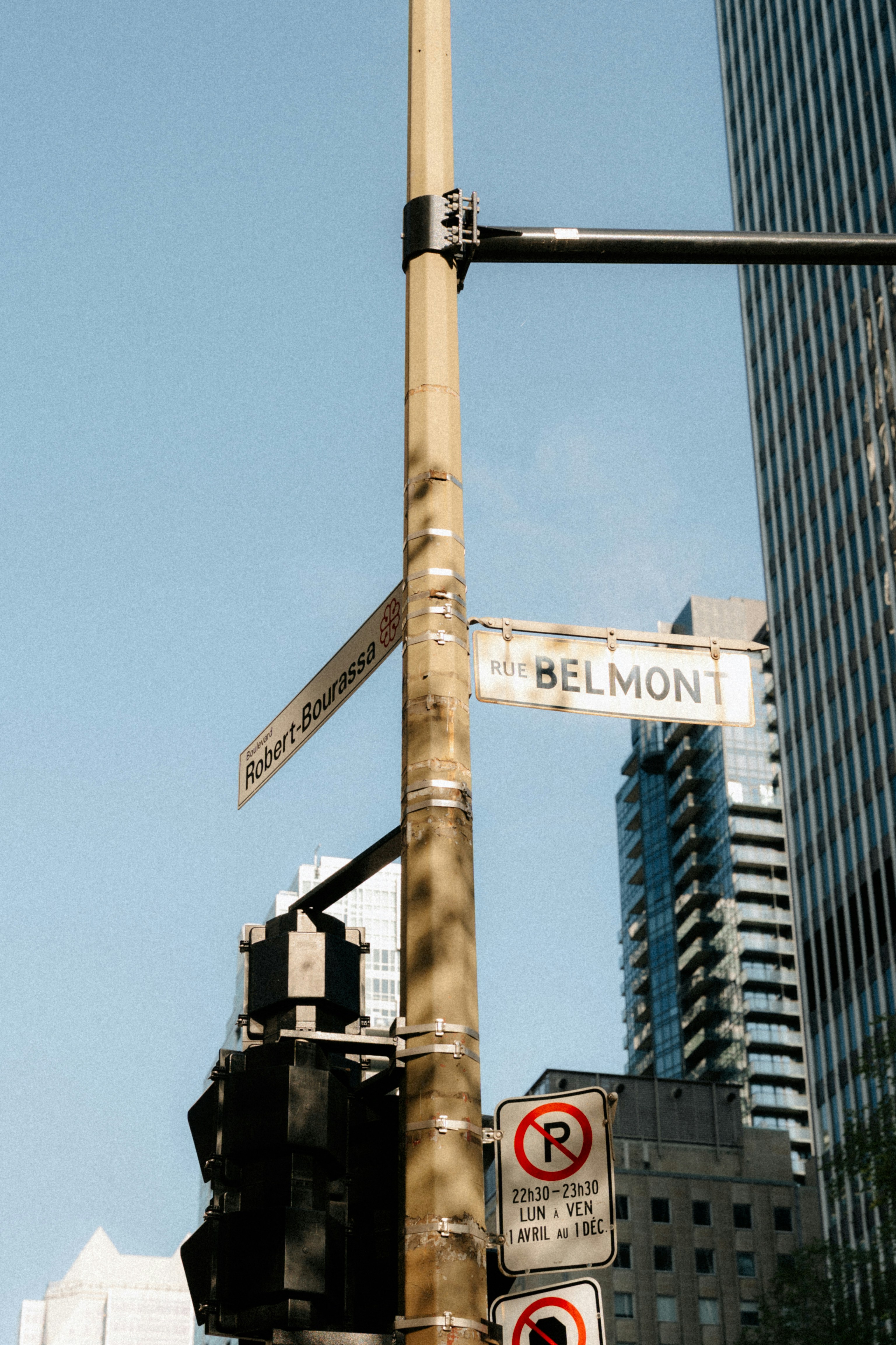 Urban Intersection: A Study in Signage and Architecture