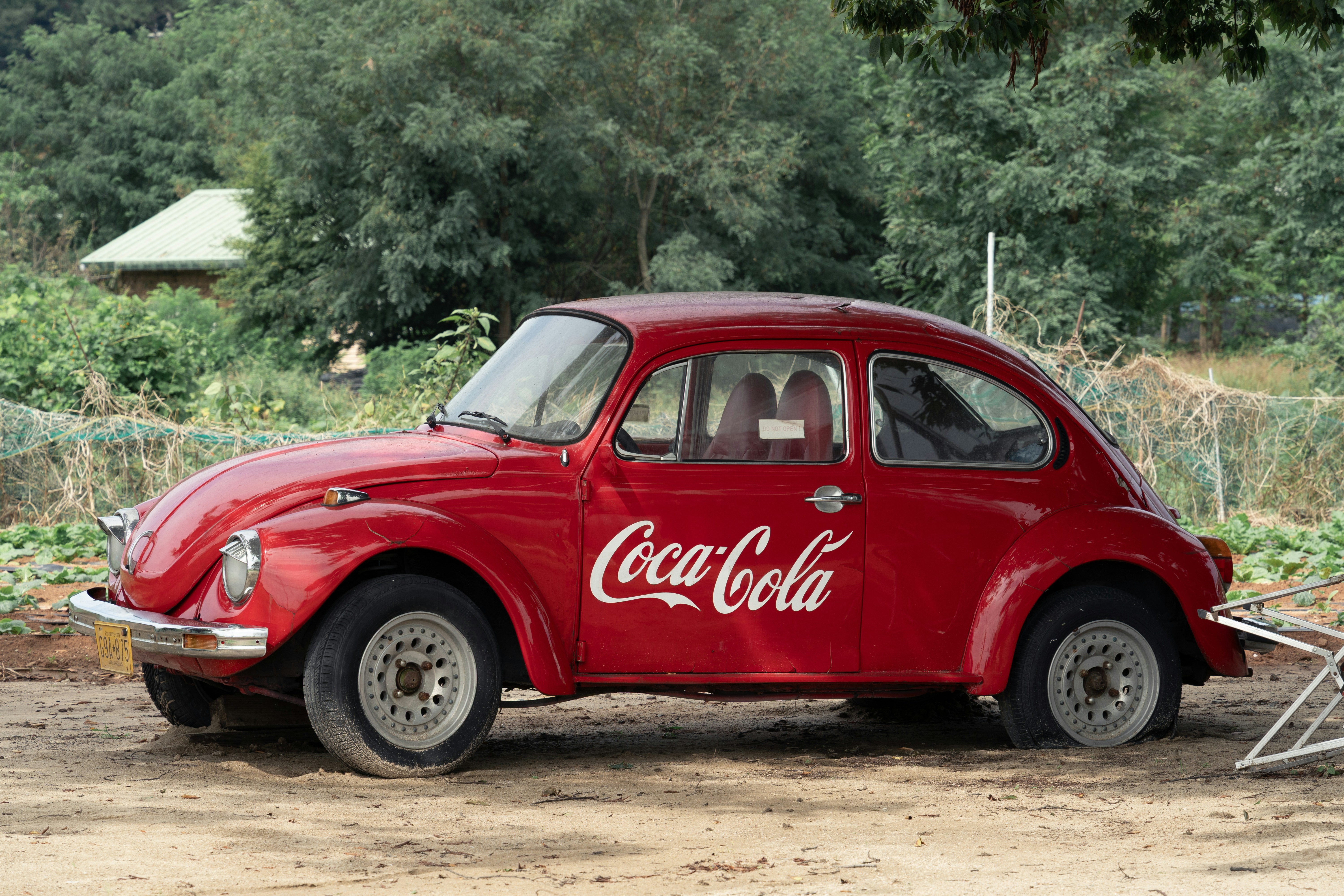 Vintage Charm: The Coca-Cola Beetle