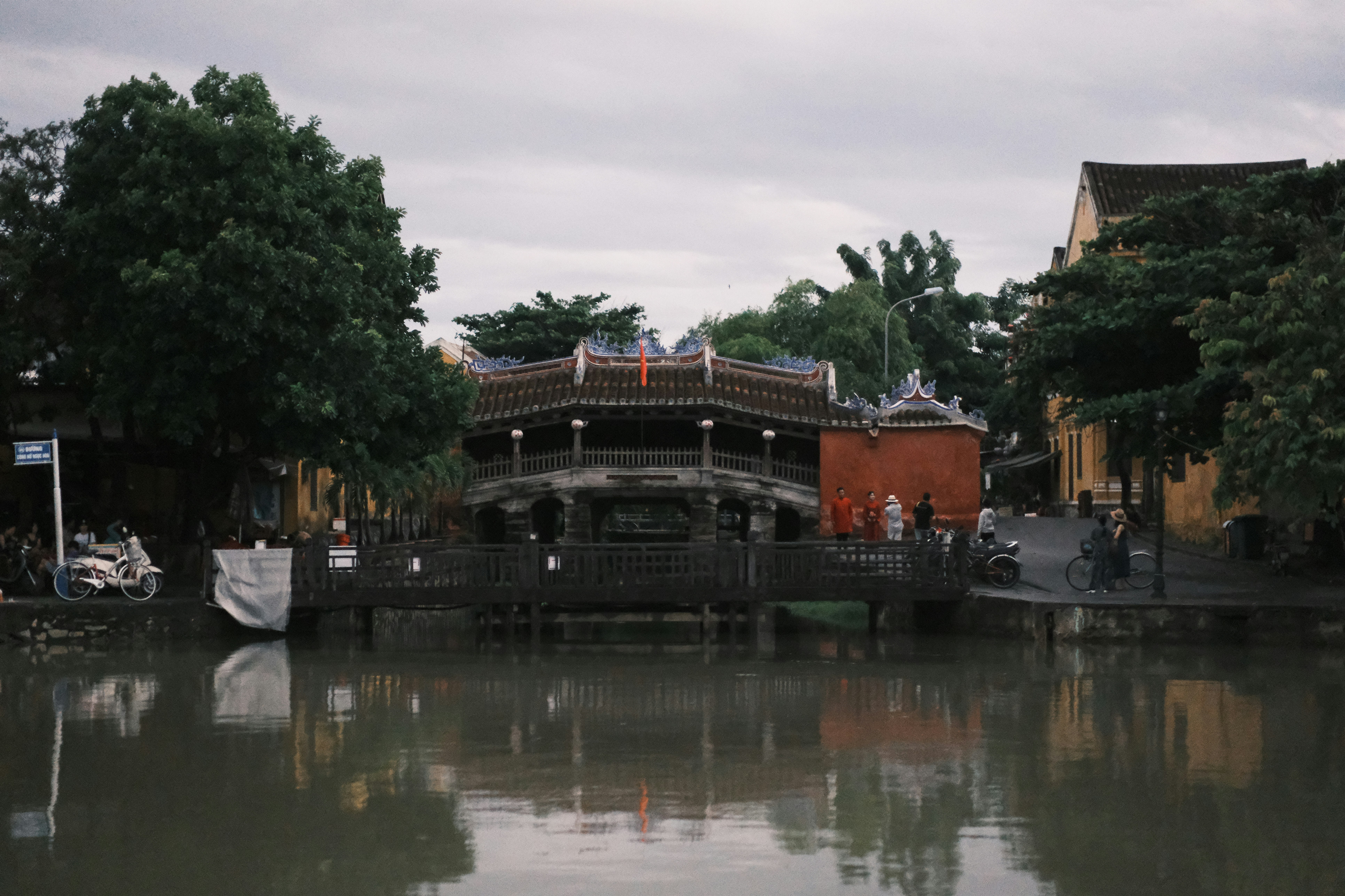 Reflections of Serenity: A Bridge to the Past