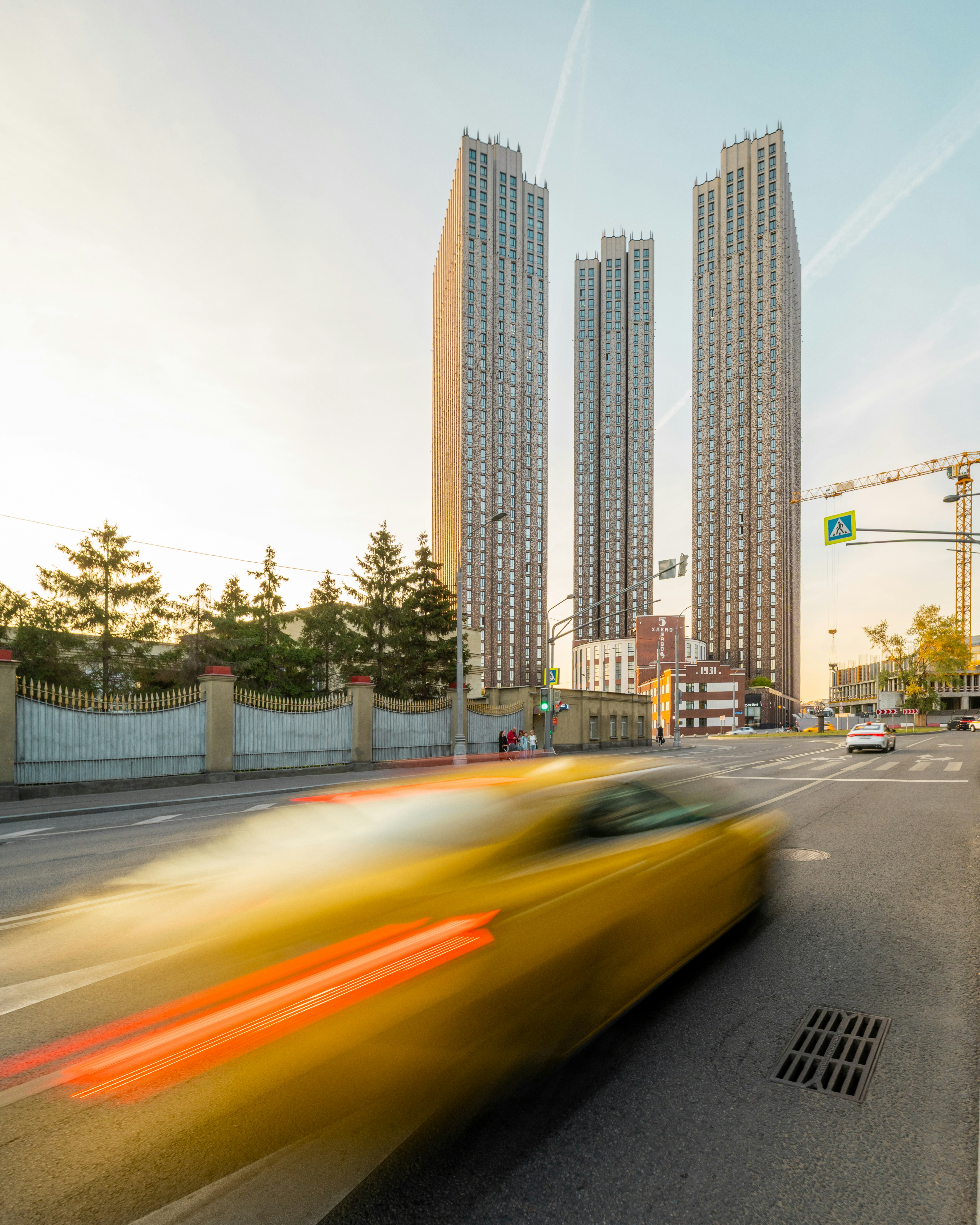 Urban Motion: A Dance of Light and Architecture