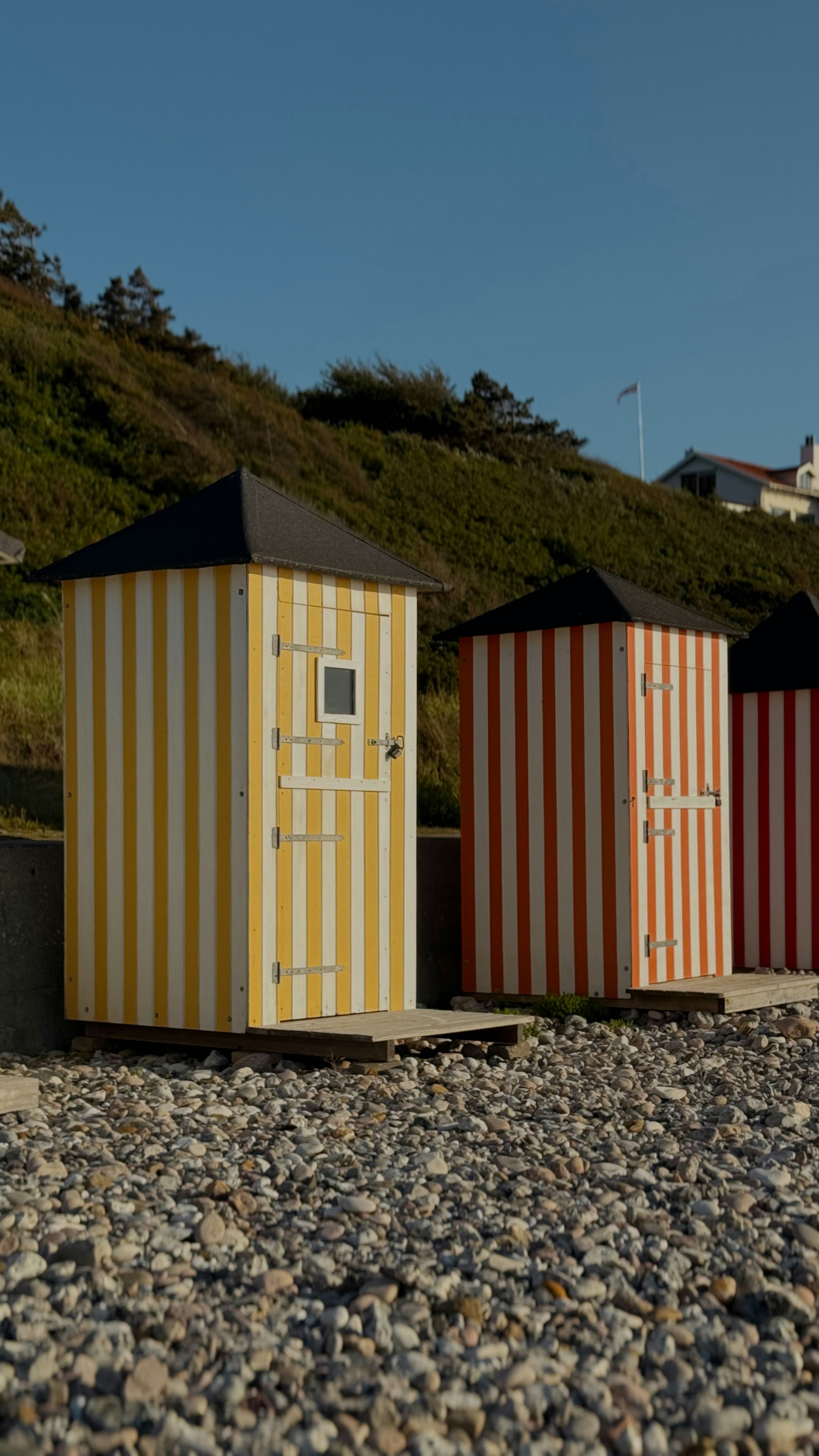 Colorful Coastal Retreats: A Study in Beach Hut Design