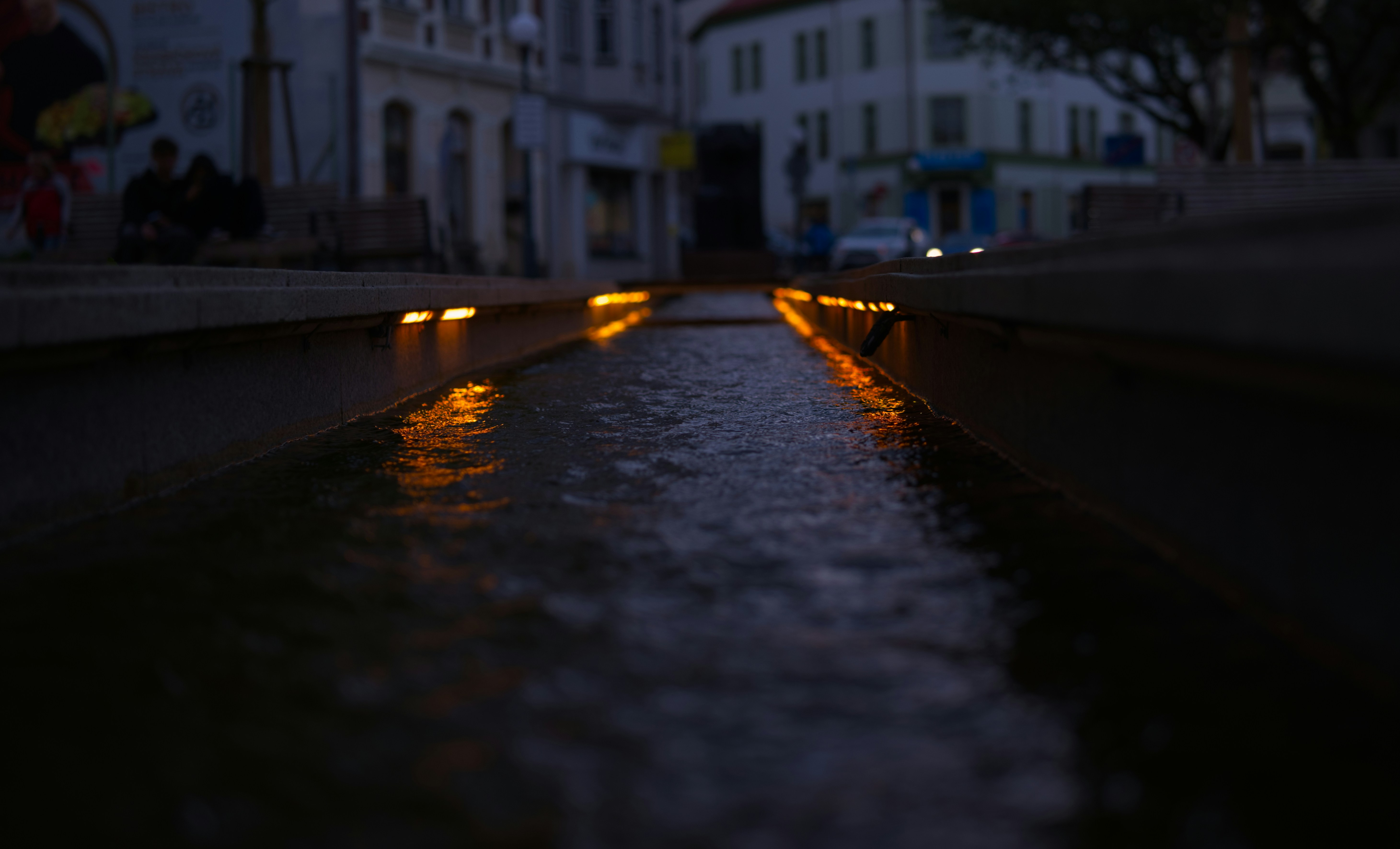 Reflections of Twilight: A Waterway's Glow