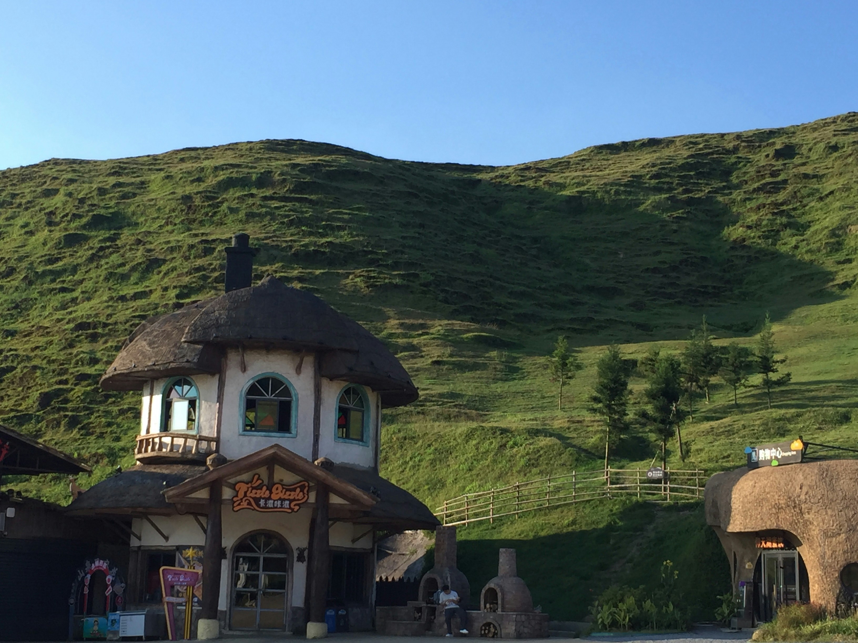 Whimsical Retreat Amidst Verdant Hills