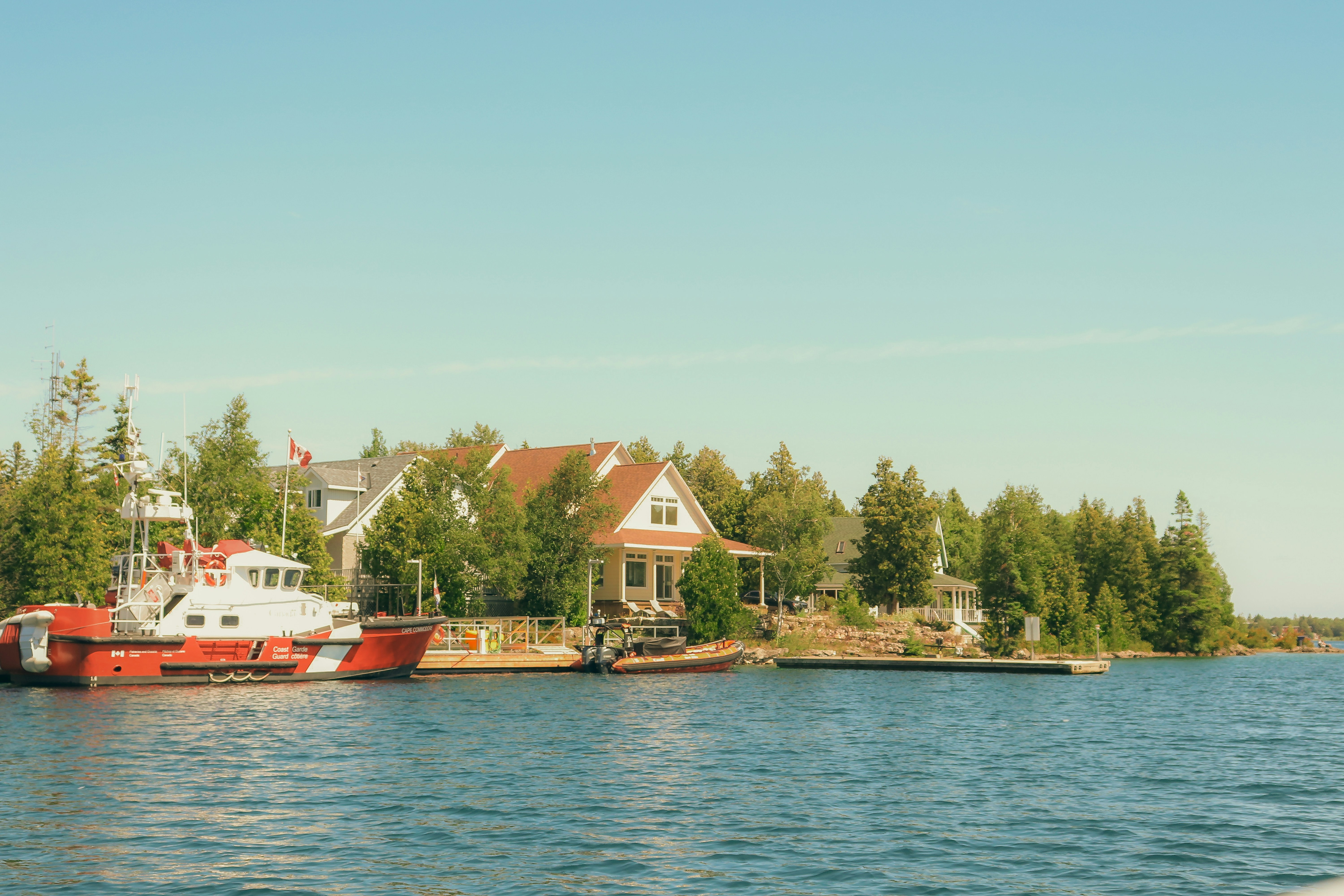 Harbor Serenity: A Coastal Community's Embrace