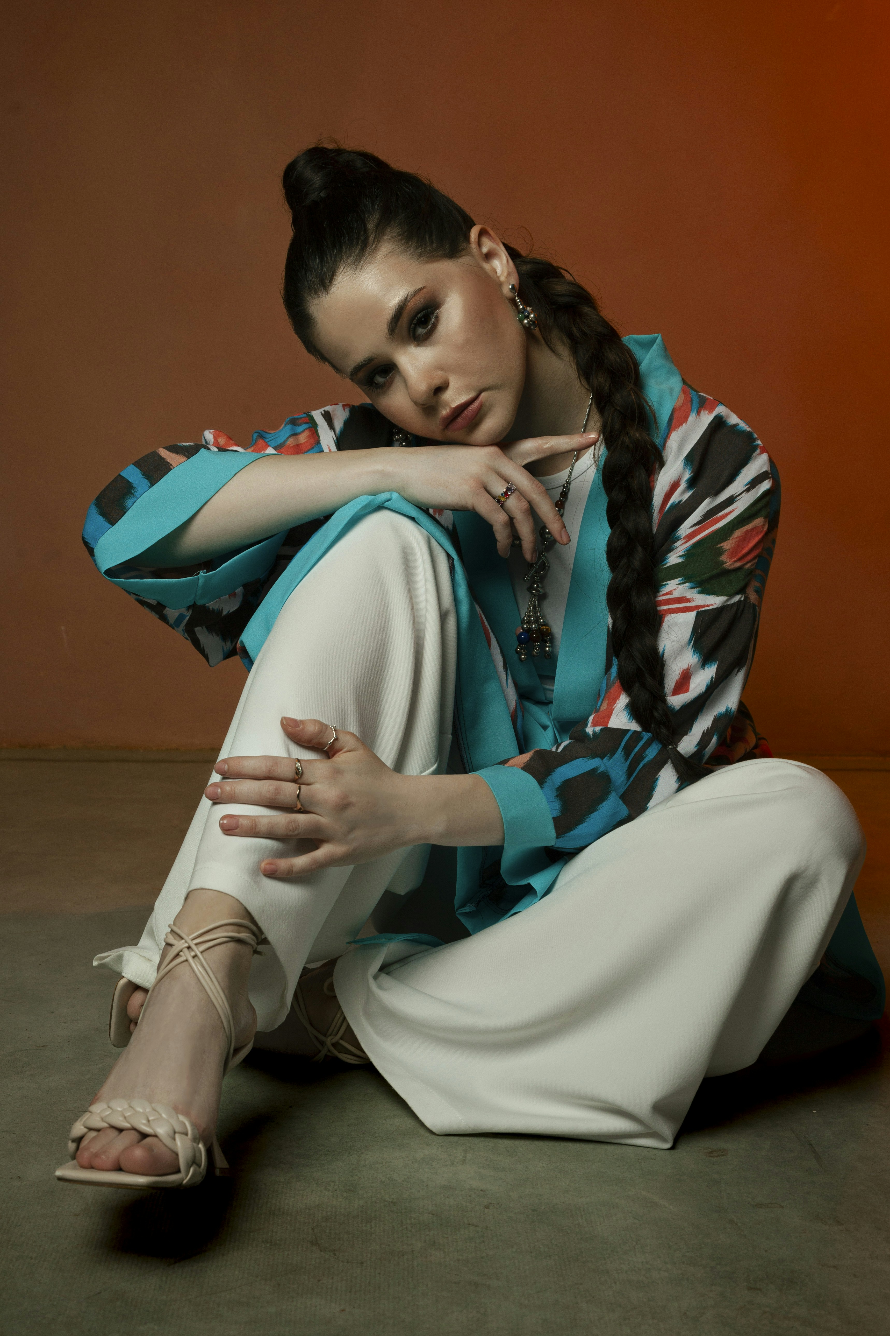 Elegance in Stillness: A Modern Portrait