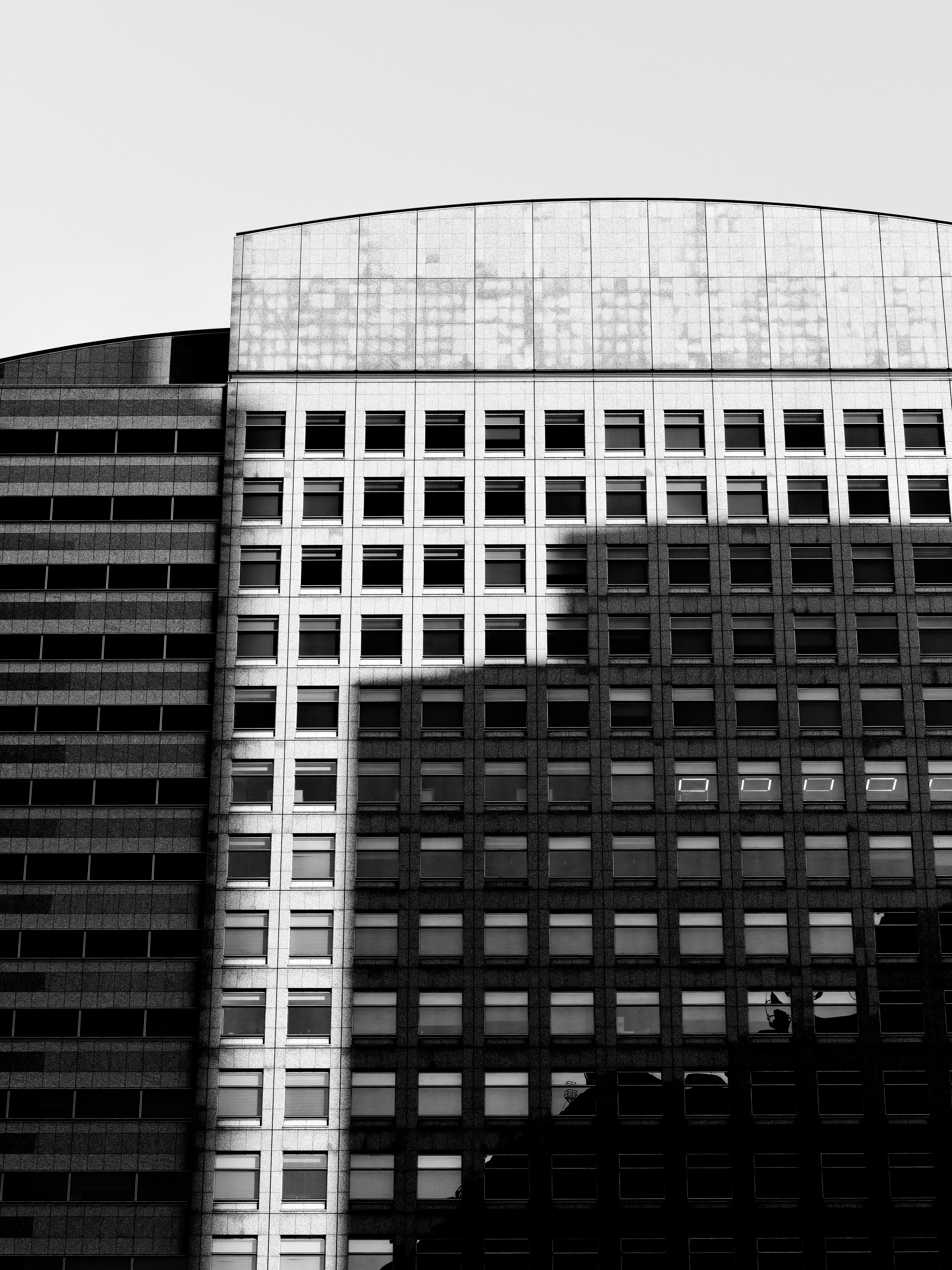 Architectural Shadows: A Study in Contrast
