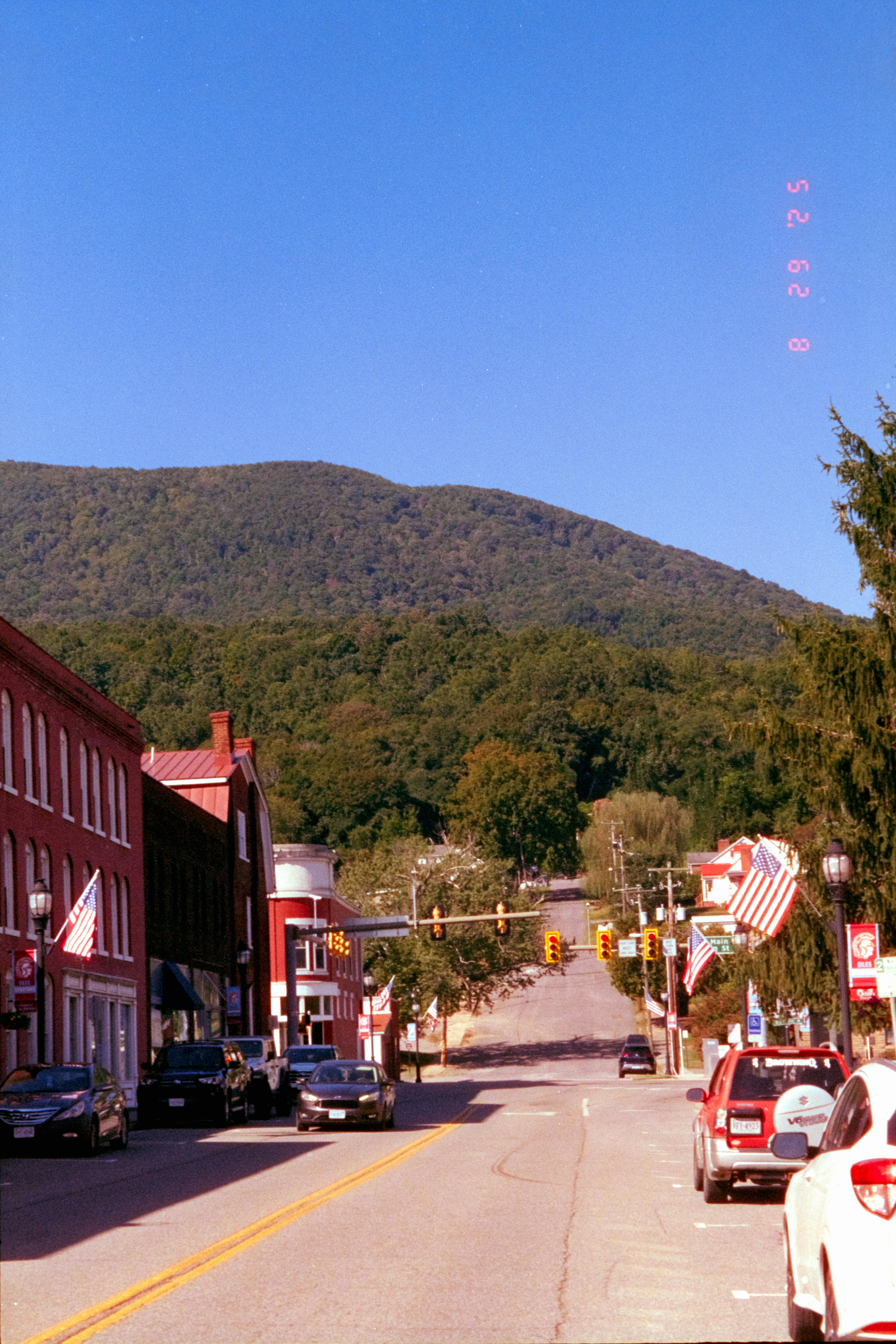 A Quaint Town Embraced by Nature's Embrace