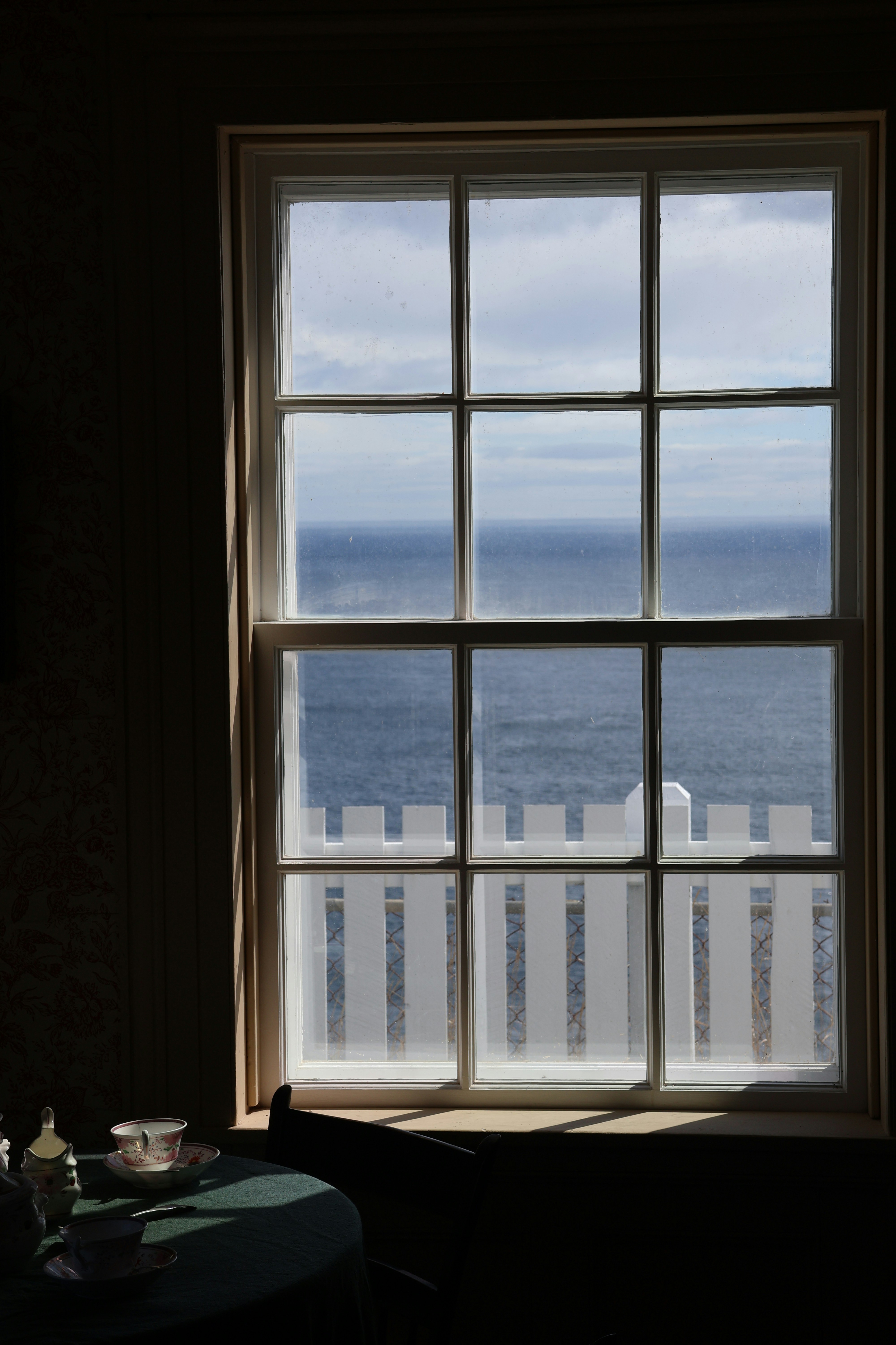 Seaside Serenity Through a Framed Perspective