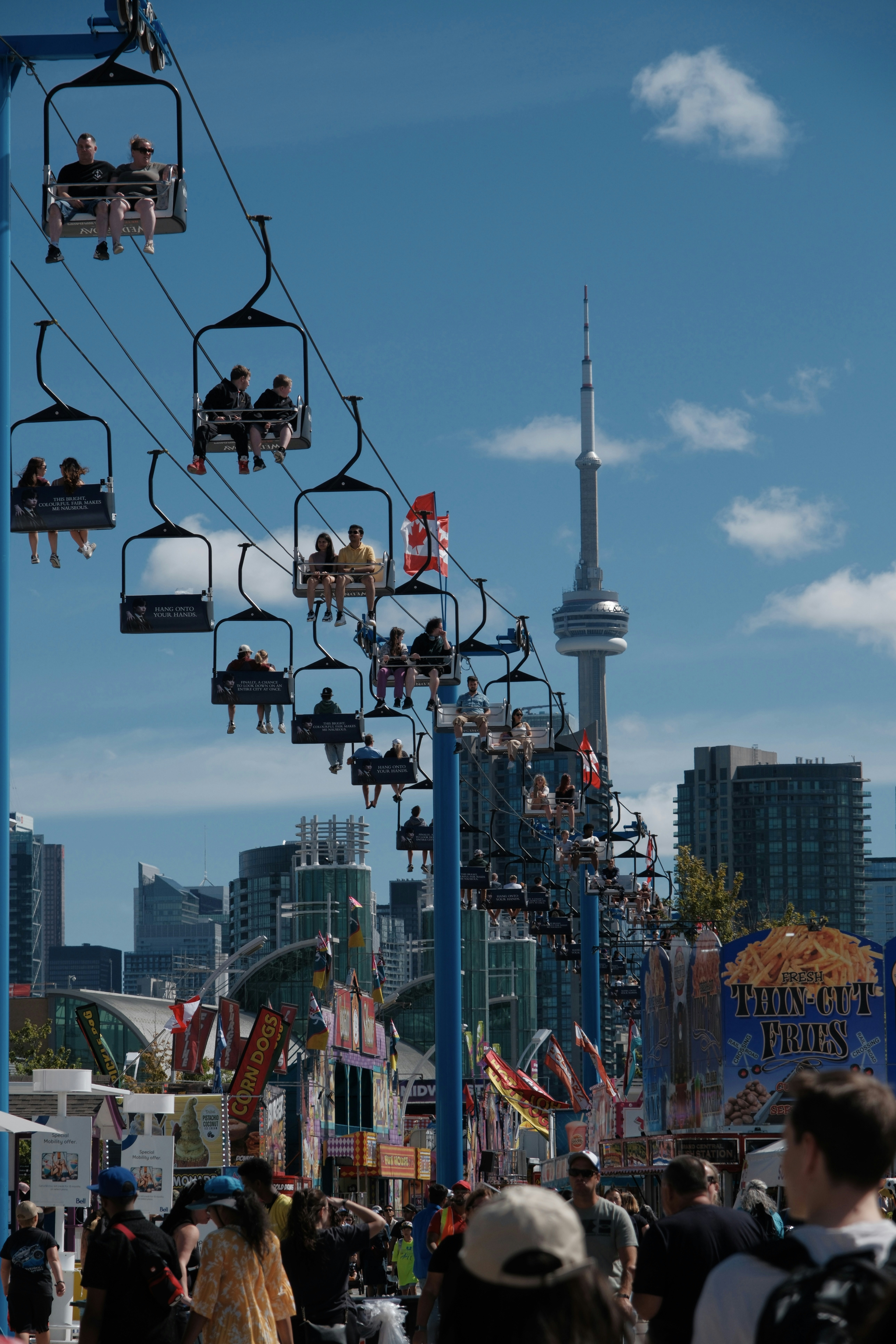 Elevated Views: A Journey Above the Fair