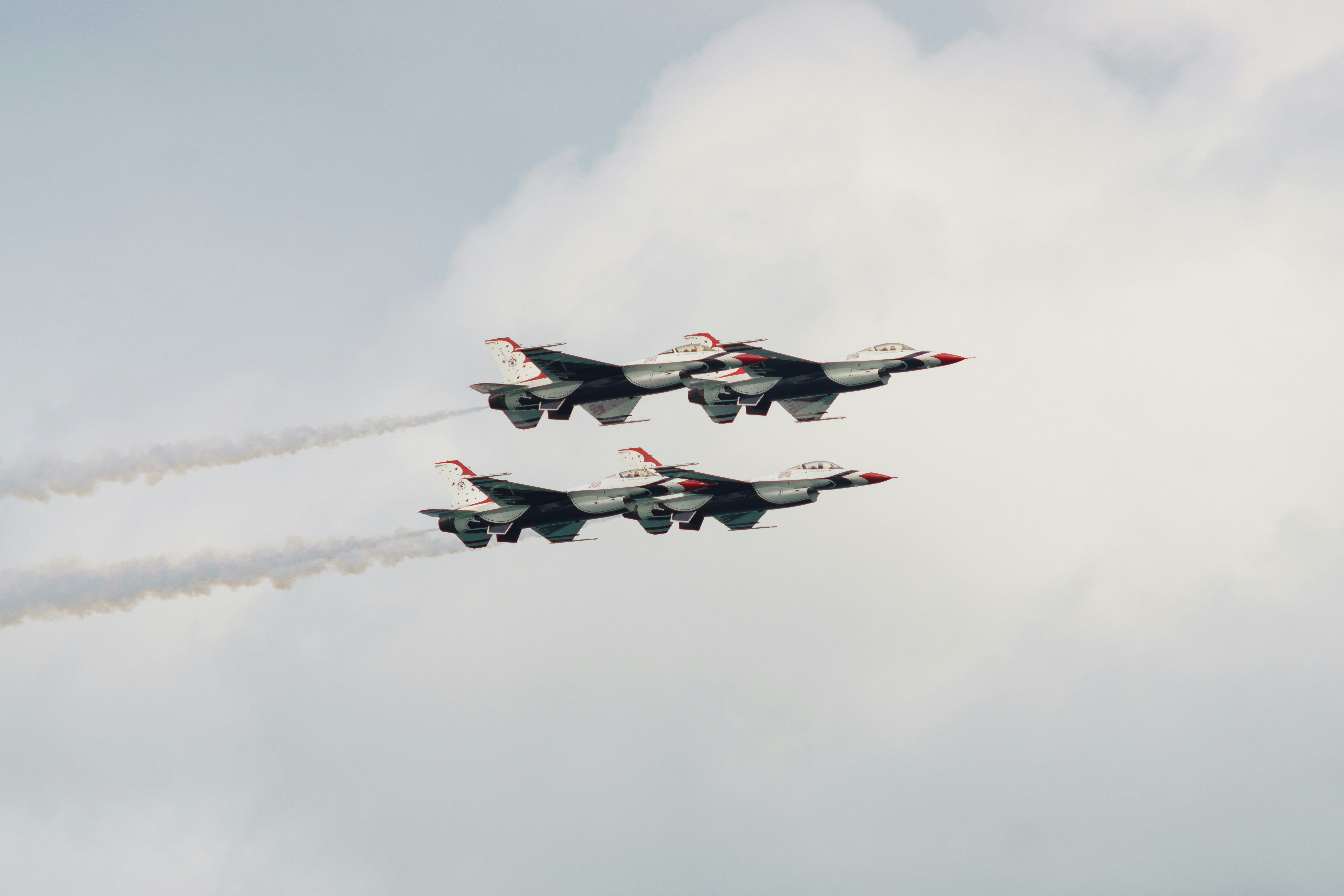 Precision in the Sky: Aerial Ballet of Thunderbirds