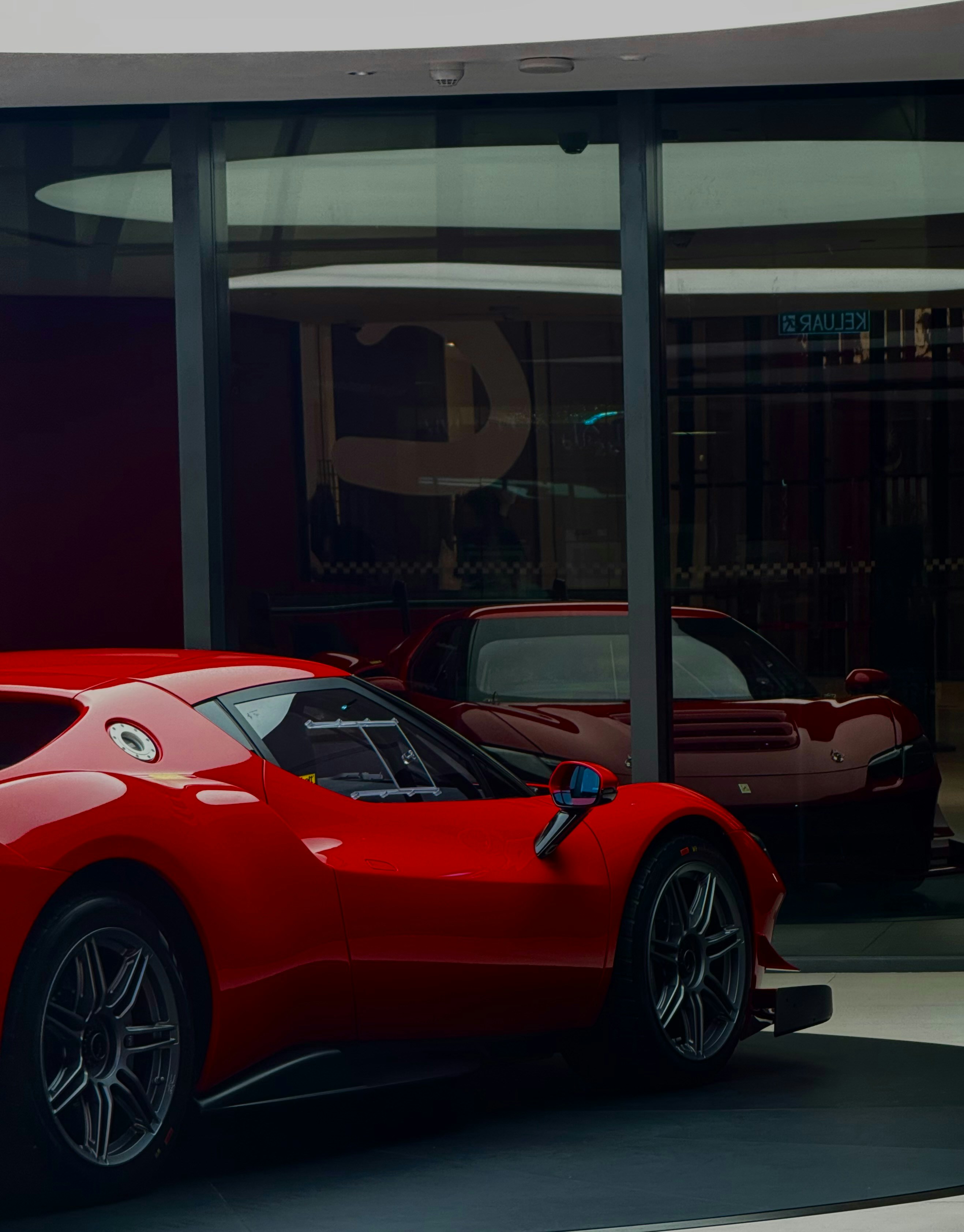 Elegance in Motion: A Red Marvel