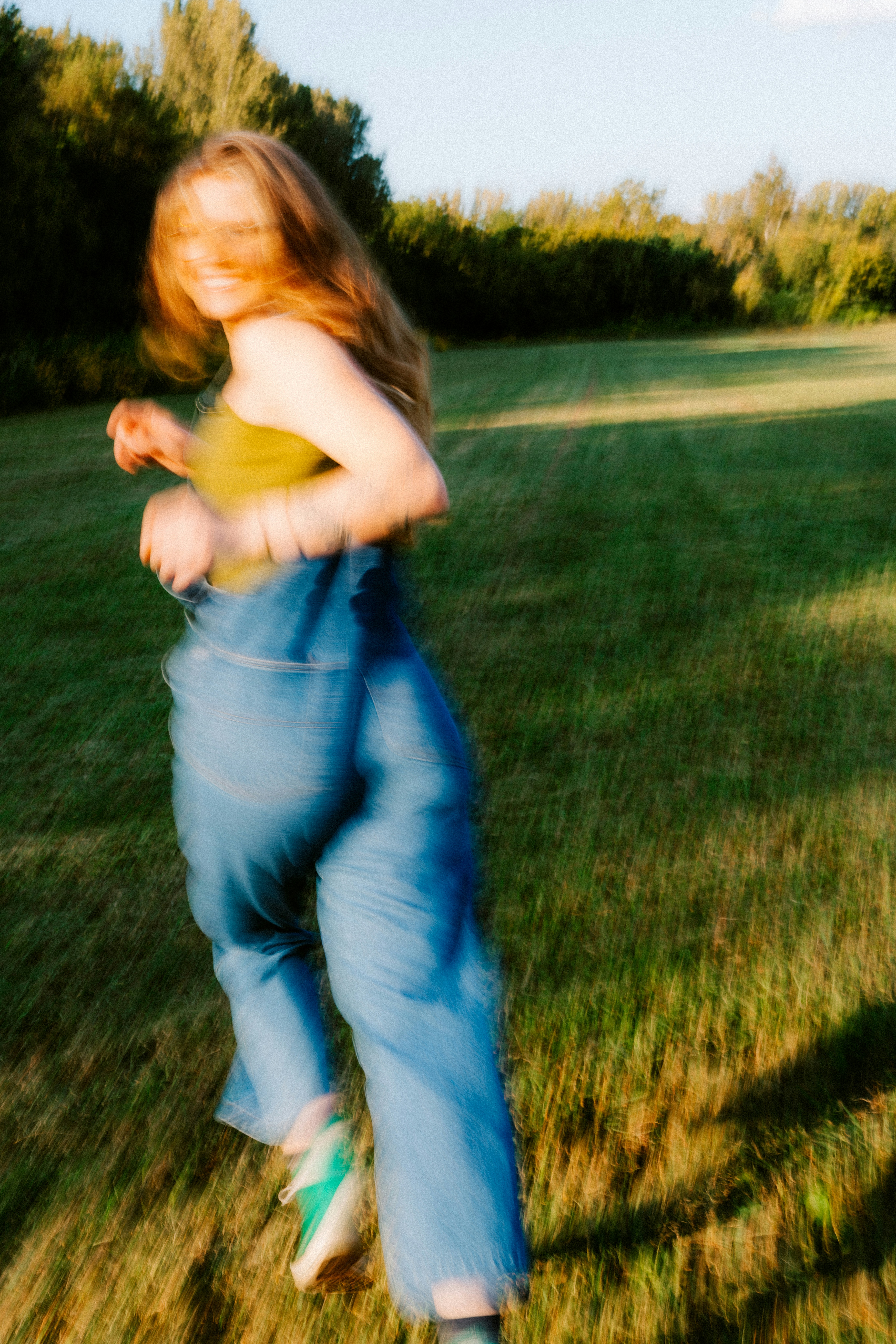 Whirlwind of Joy in Denim