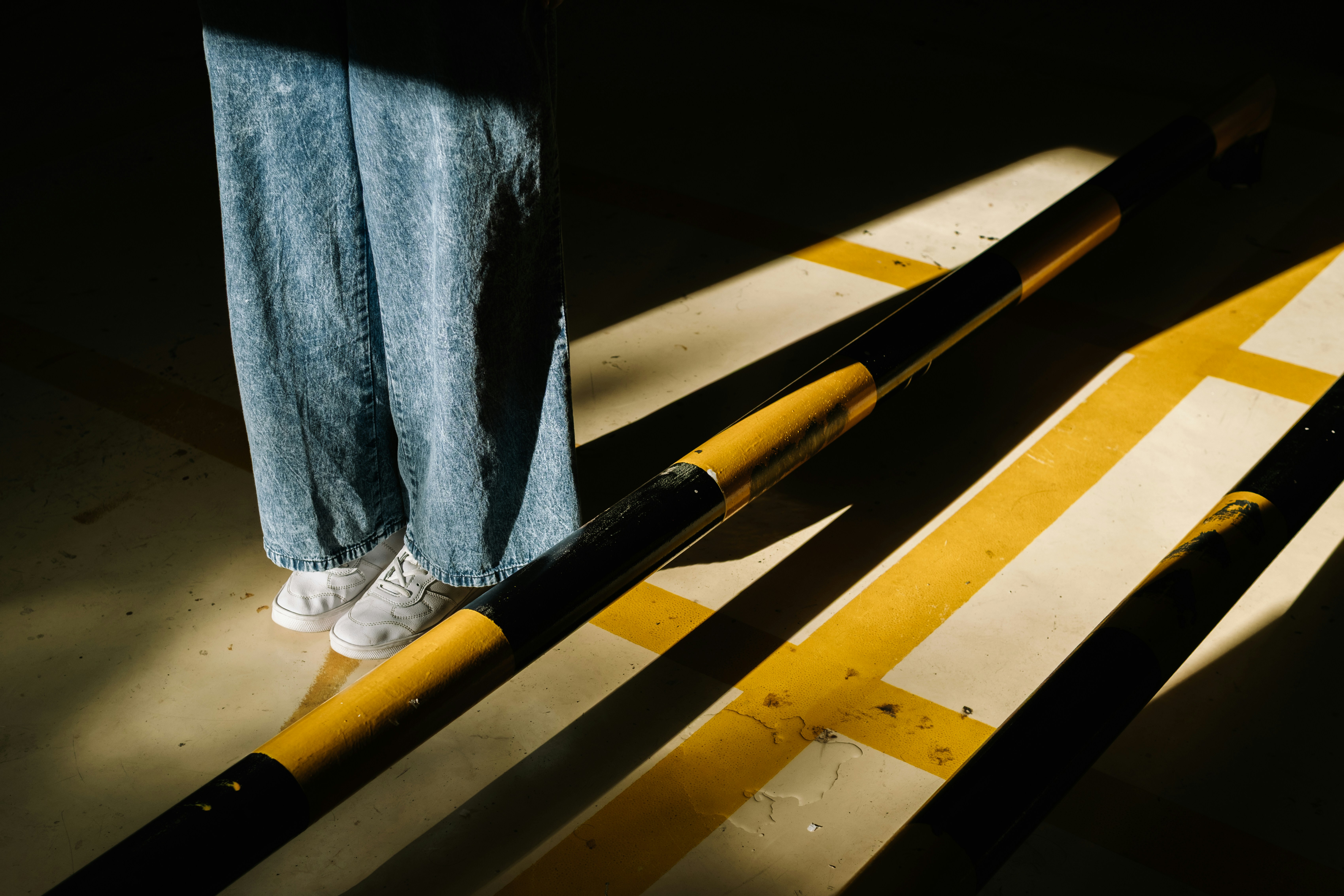 Shadows and Stripes: A Study in Contrast