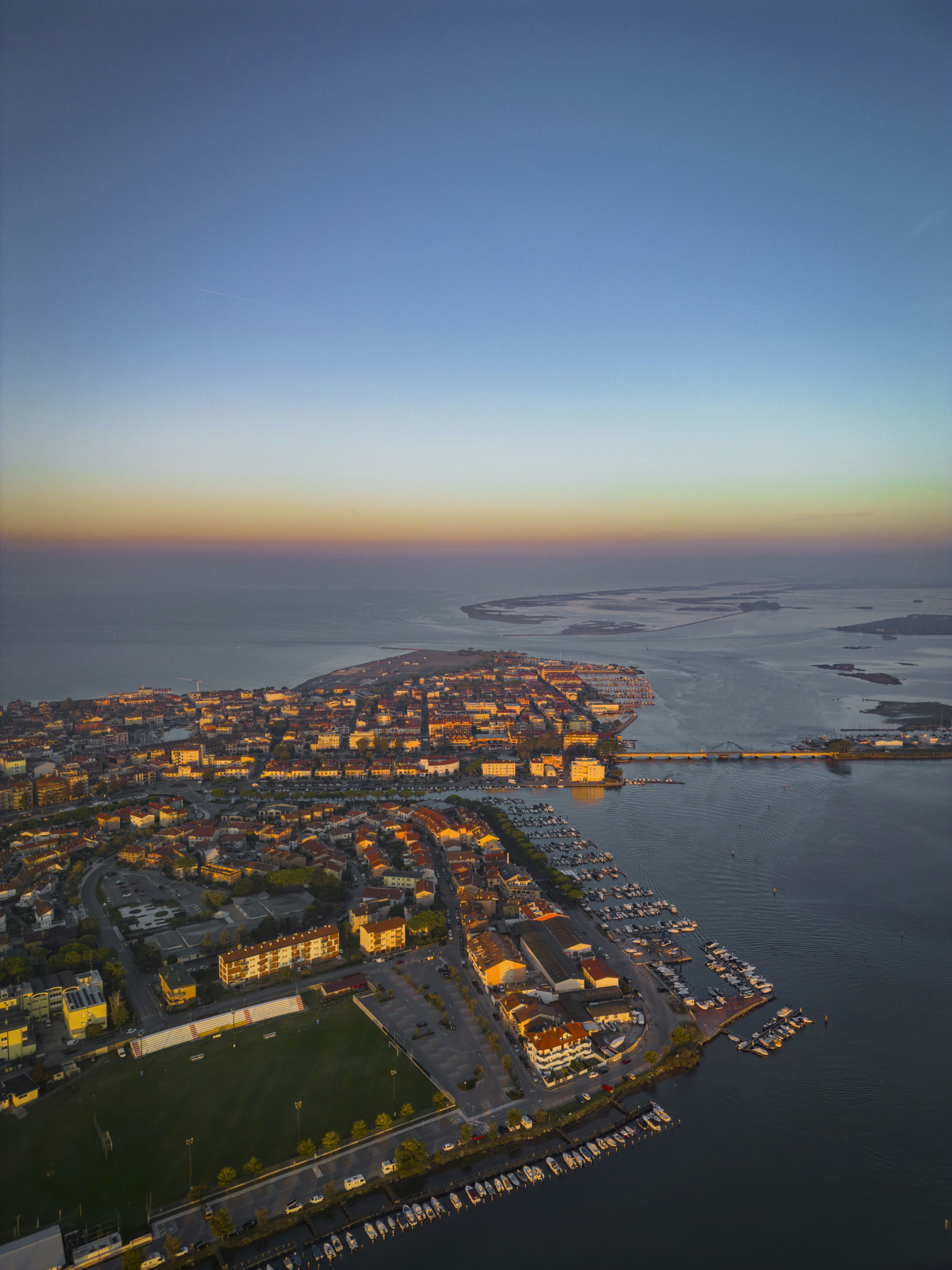 Harbor Serenity: A Coastal Evening