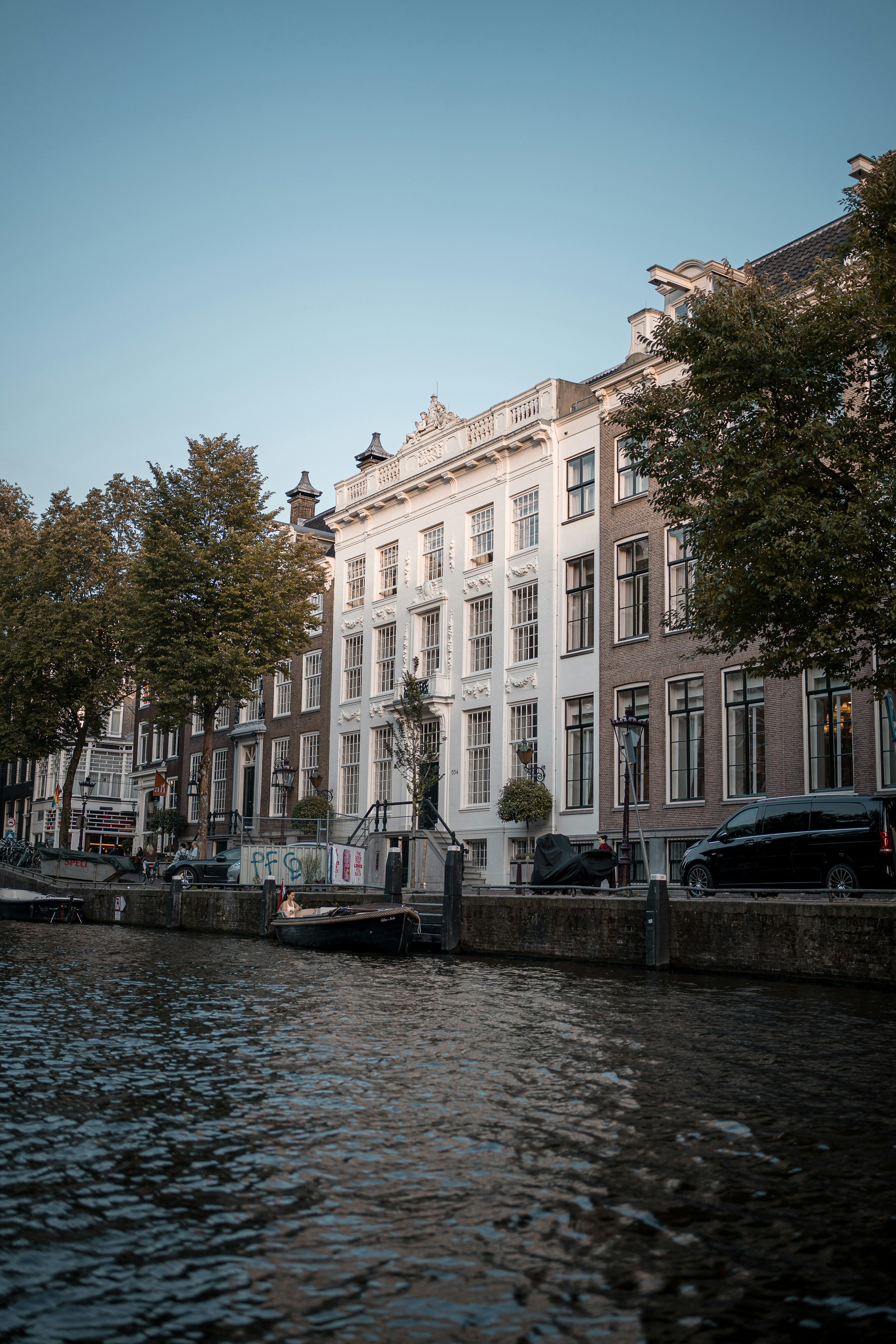 Reflections of Elegance: A Canalside Stroll