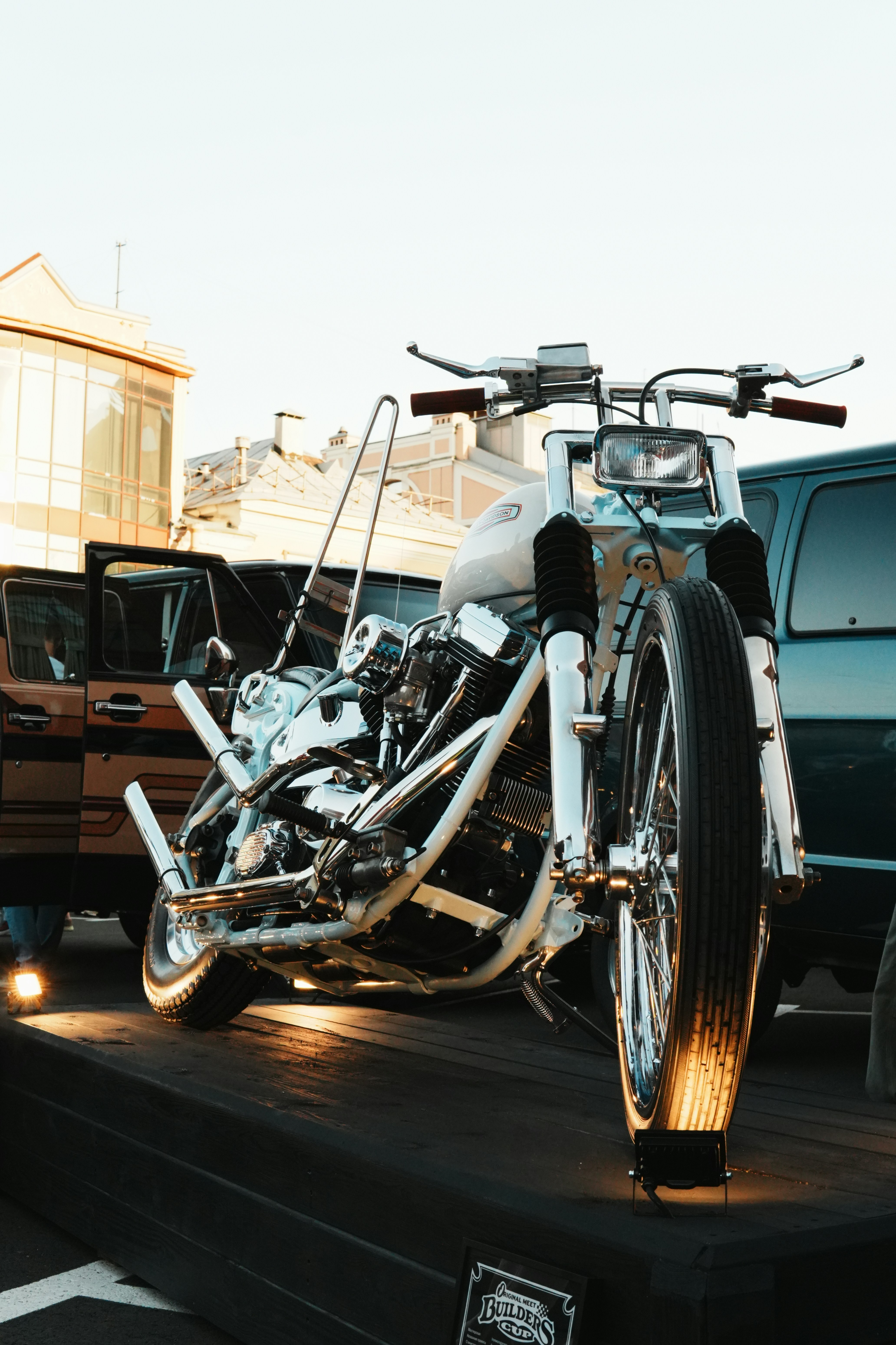 Chrome Dreams: A Motorcycle's Elegance