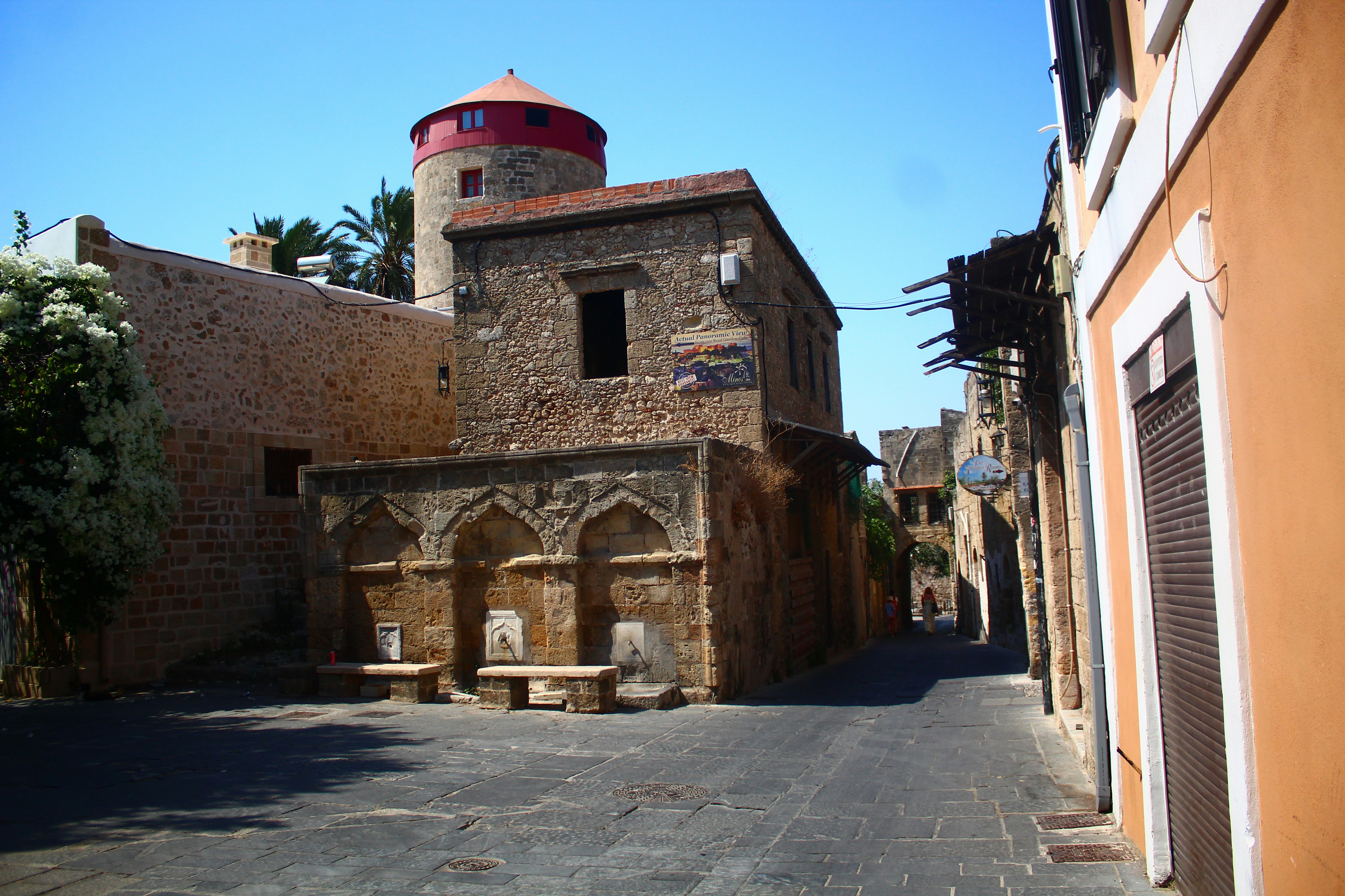 Whispers of History in a Sunlit Alley