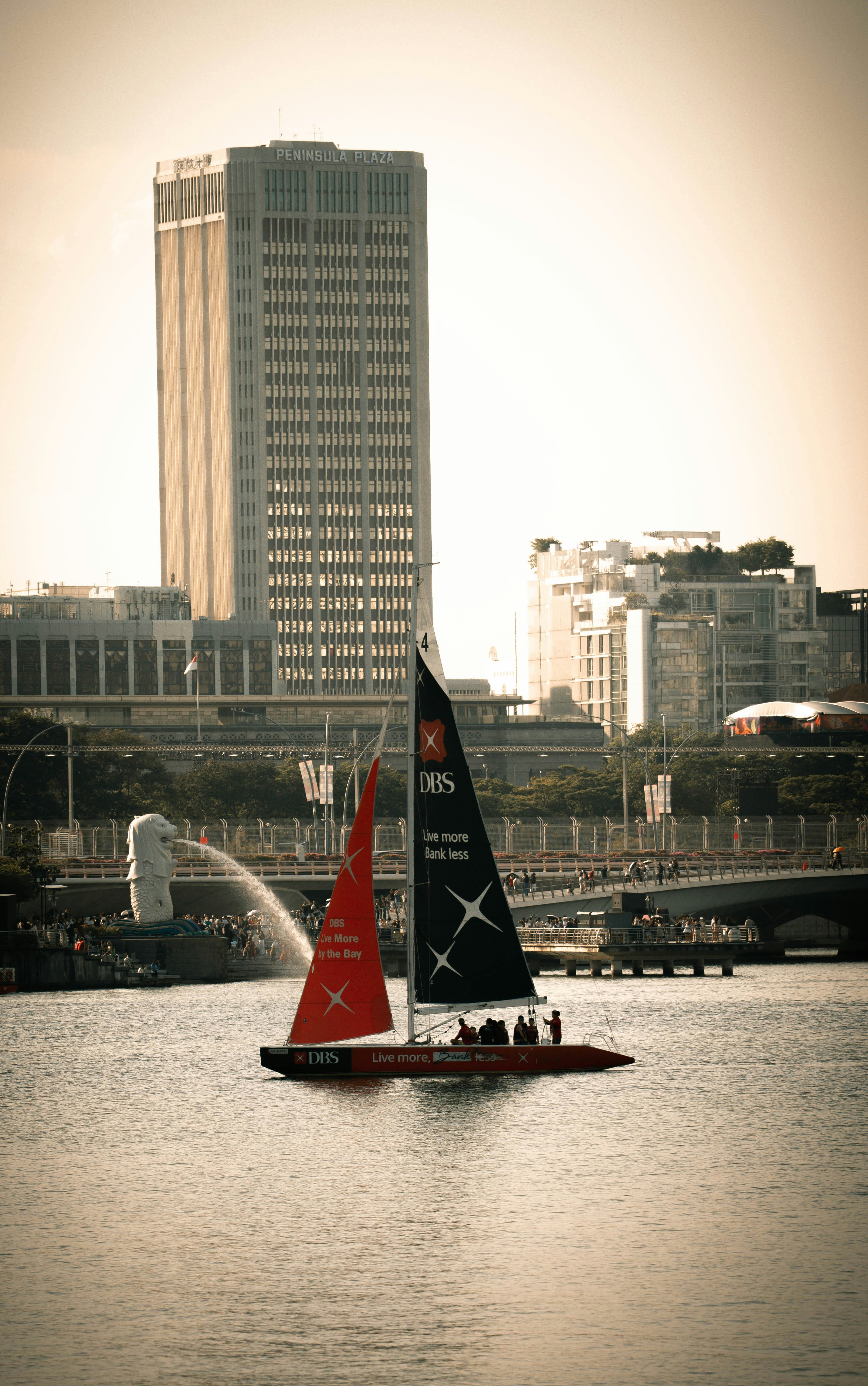 Sailing Through Urban Reflections