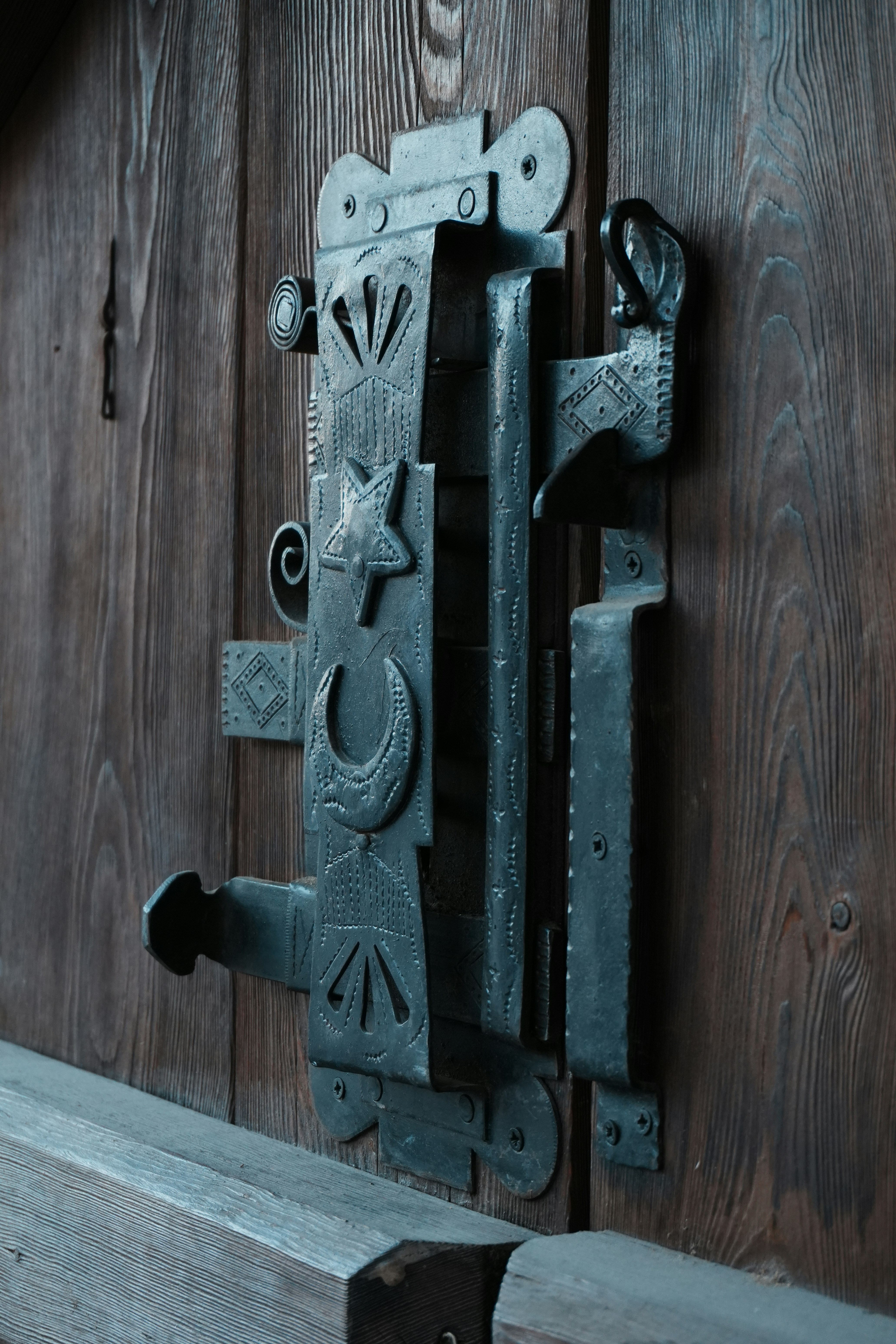 Craftsmanship in Iron: A Door's Guardian