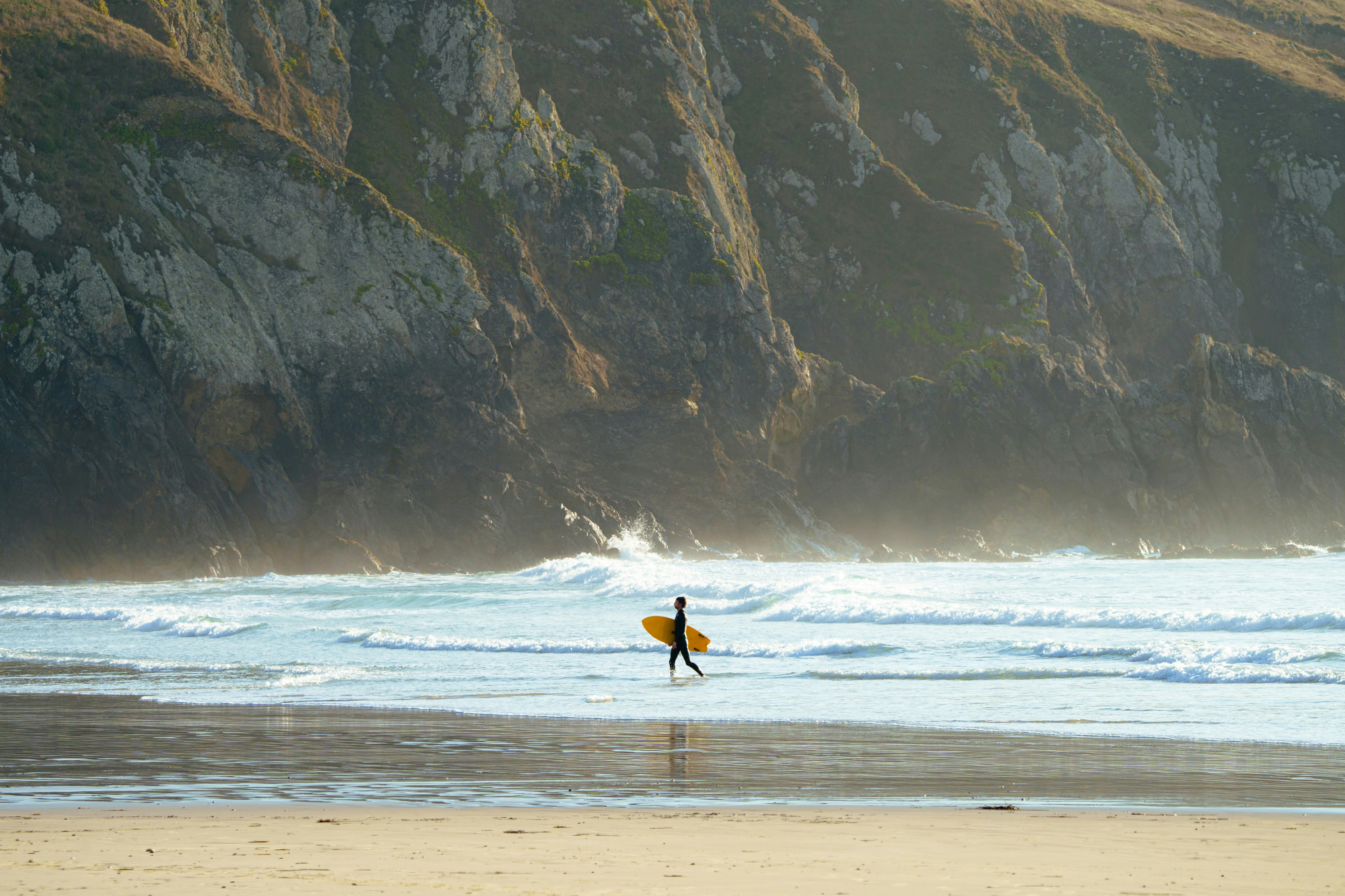 Surfing Serenity: A Dance with the Waves