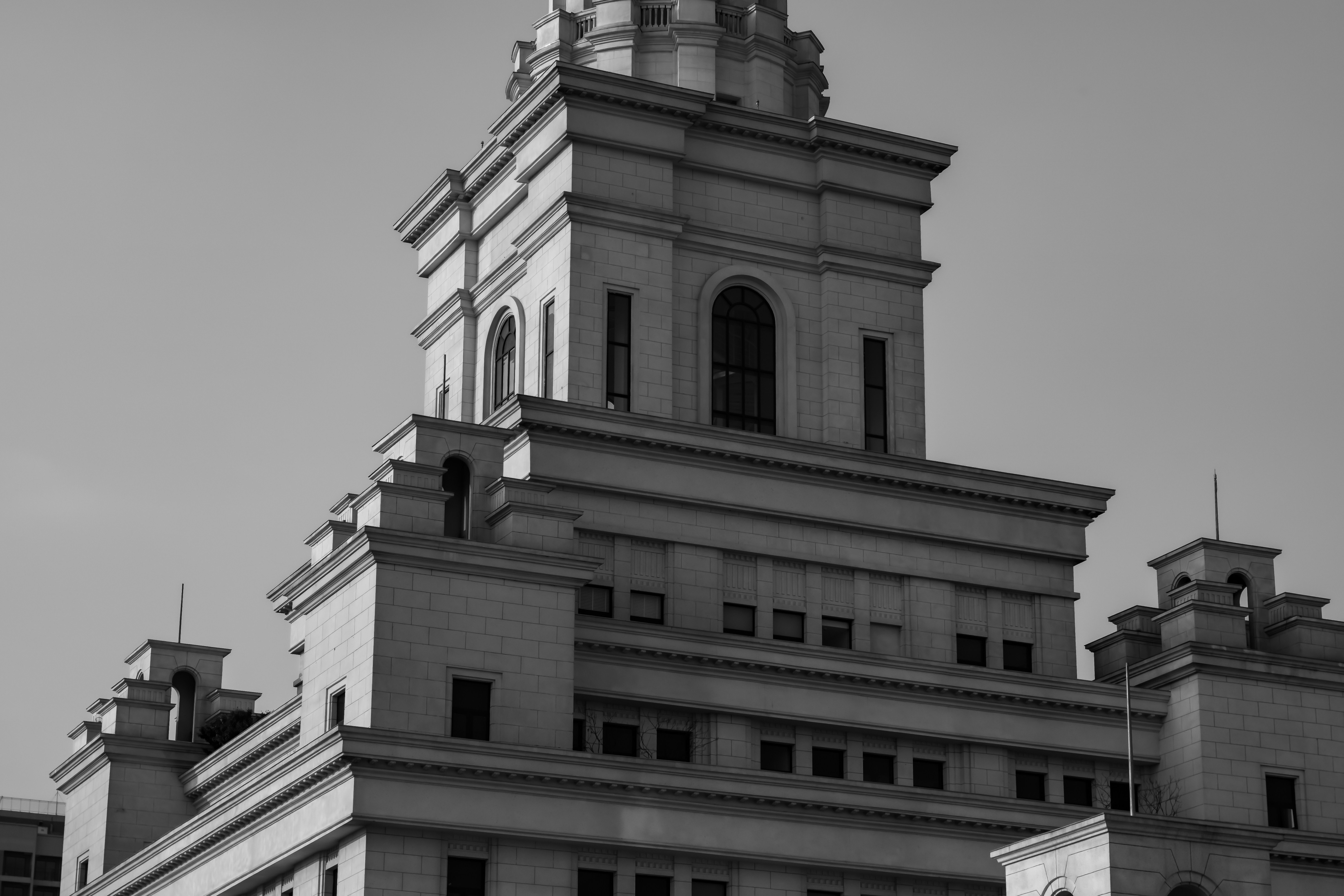 Architectural Elegance in Monochrome