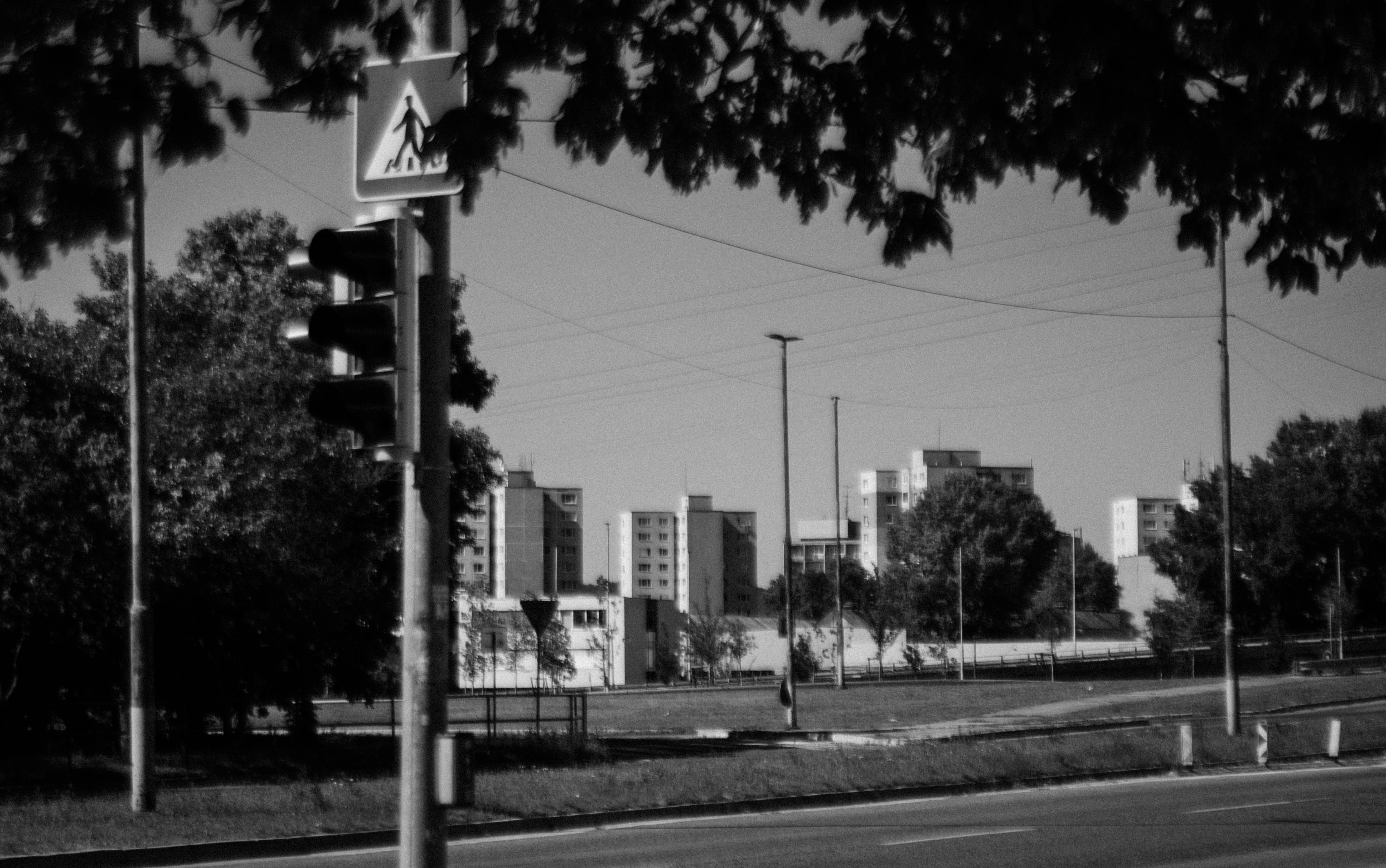 Urban Shadows: A Glimpse of City Life
