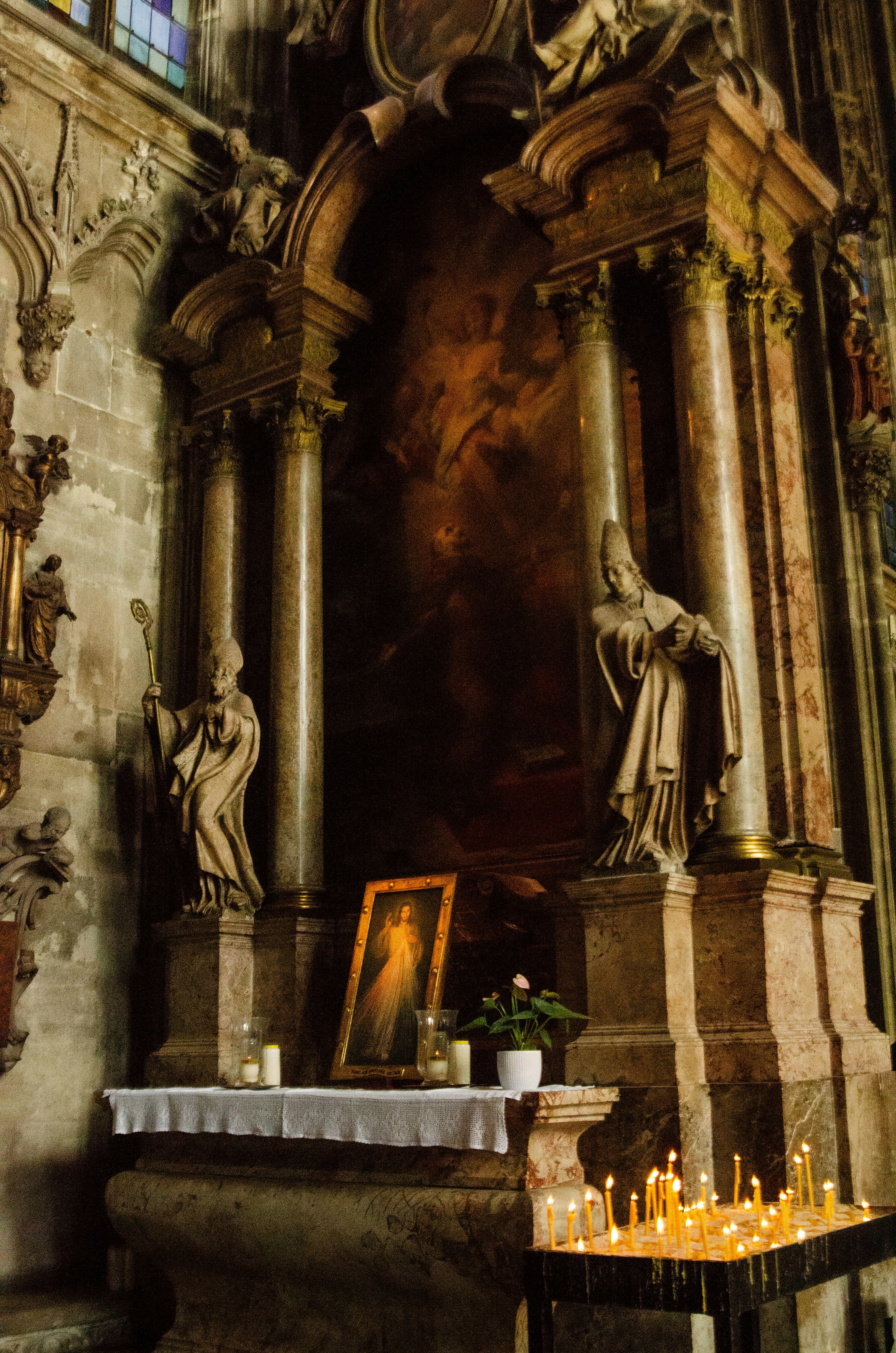 Whispers of Reverence in Stone and Light