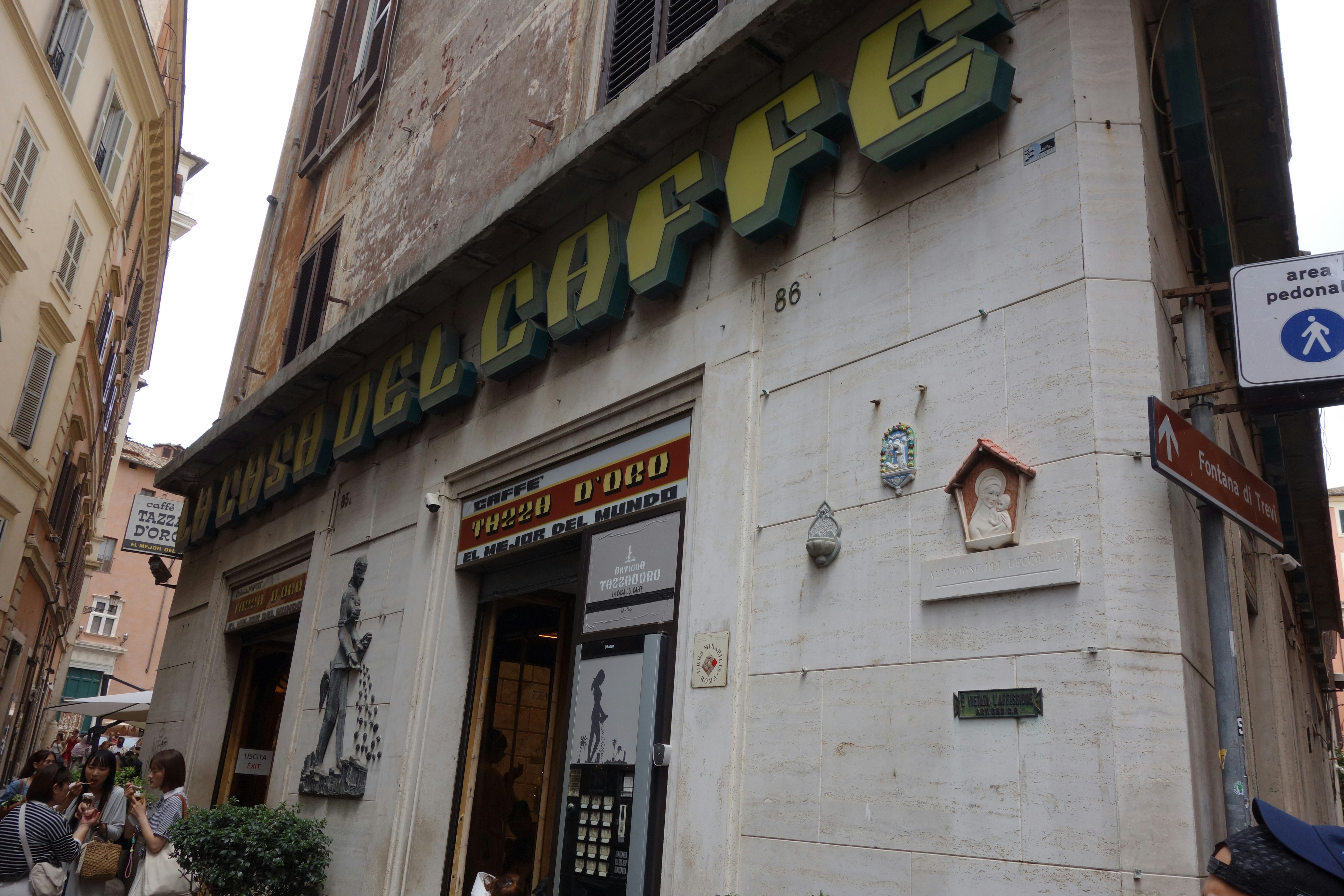 Echoes of Tradition: A Timeless Café Facade