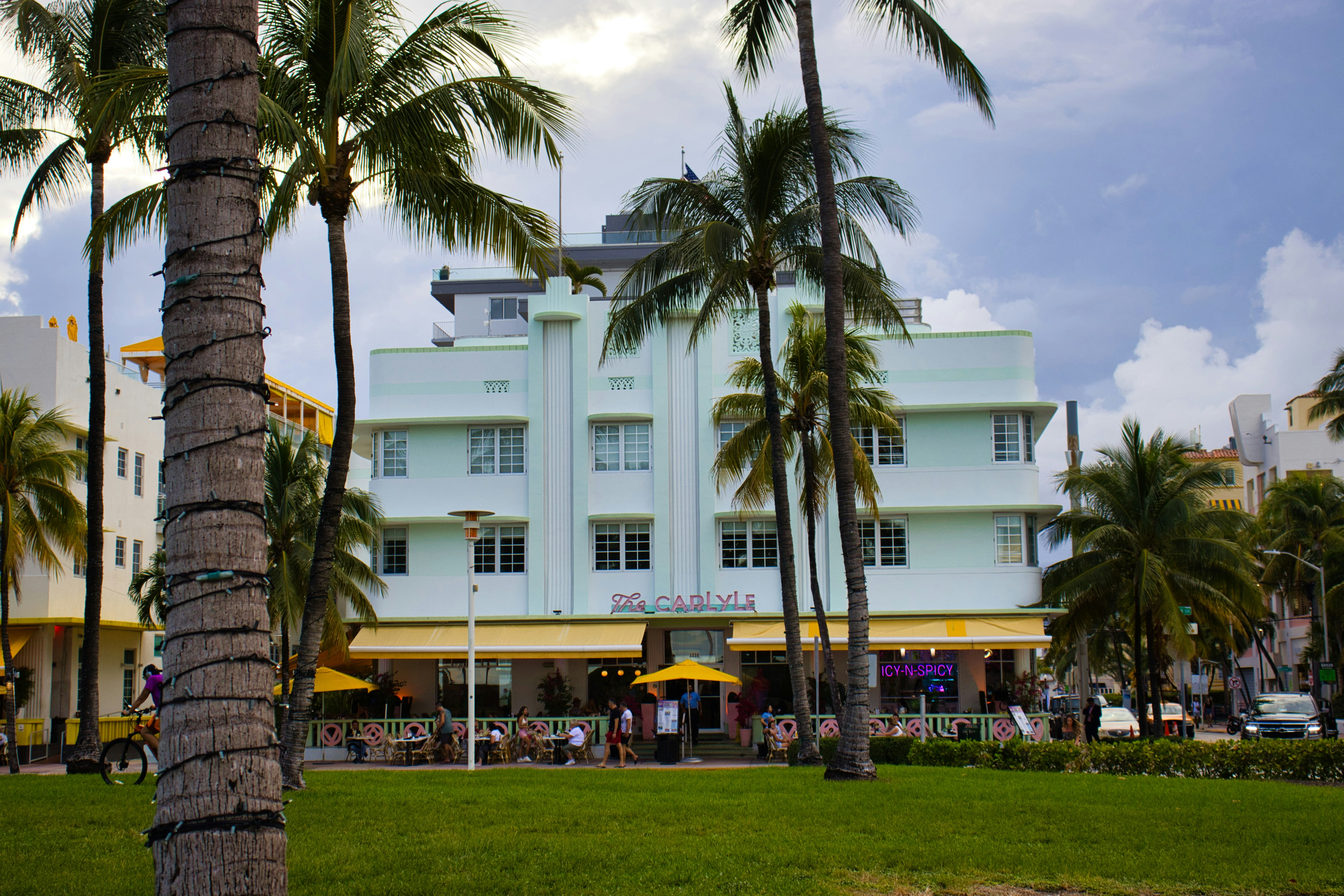 Art Deco Oasis Amidst Tropical Vibes