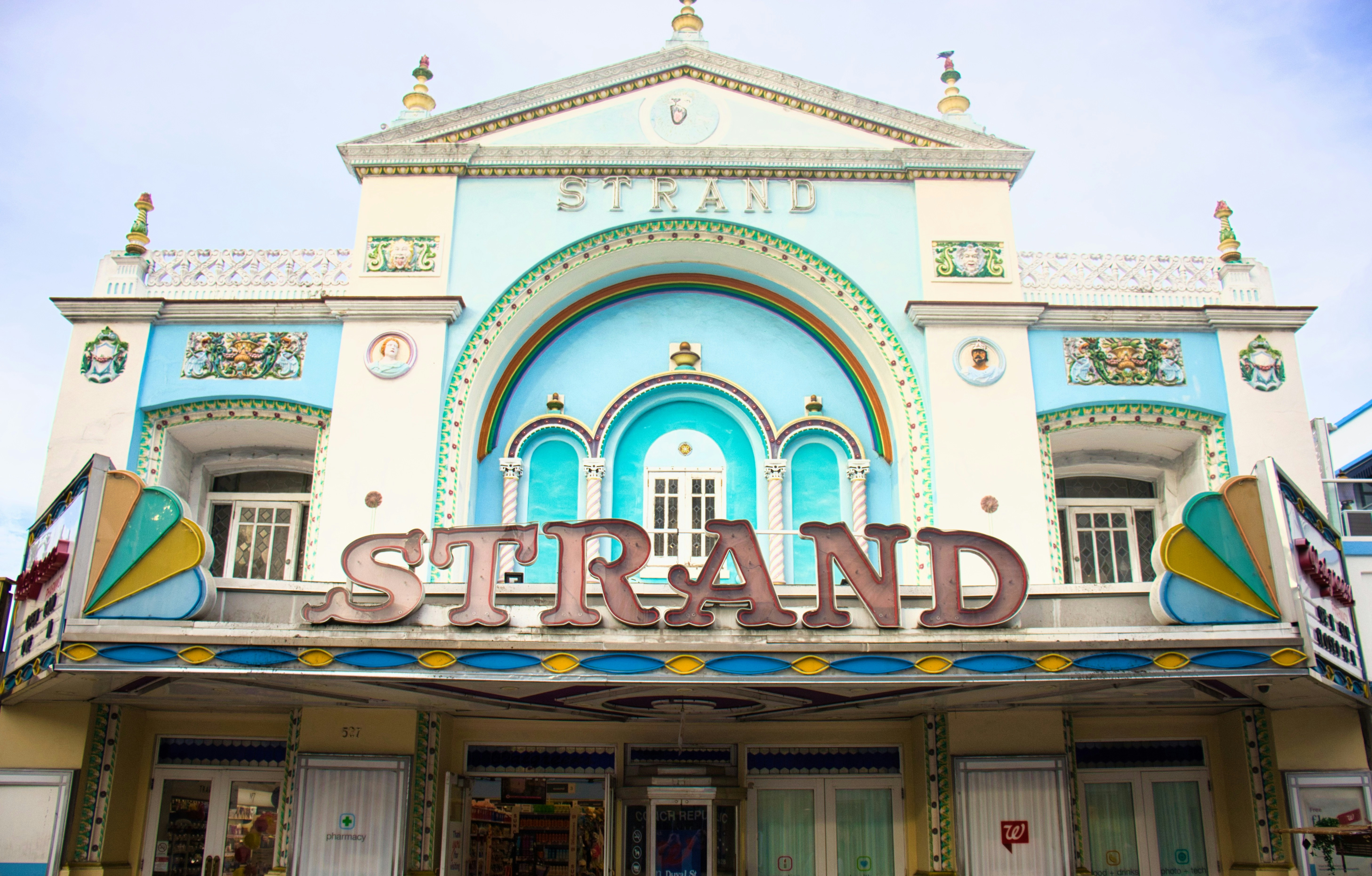 The Vibrant Facade of Strand Theatre