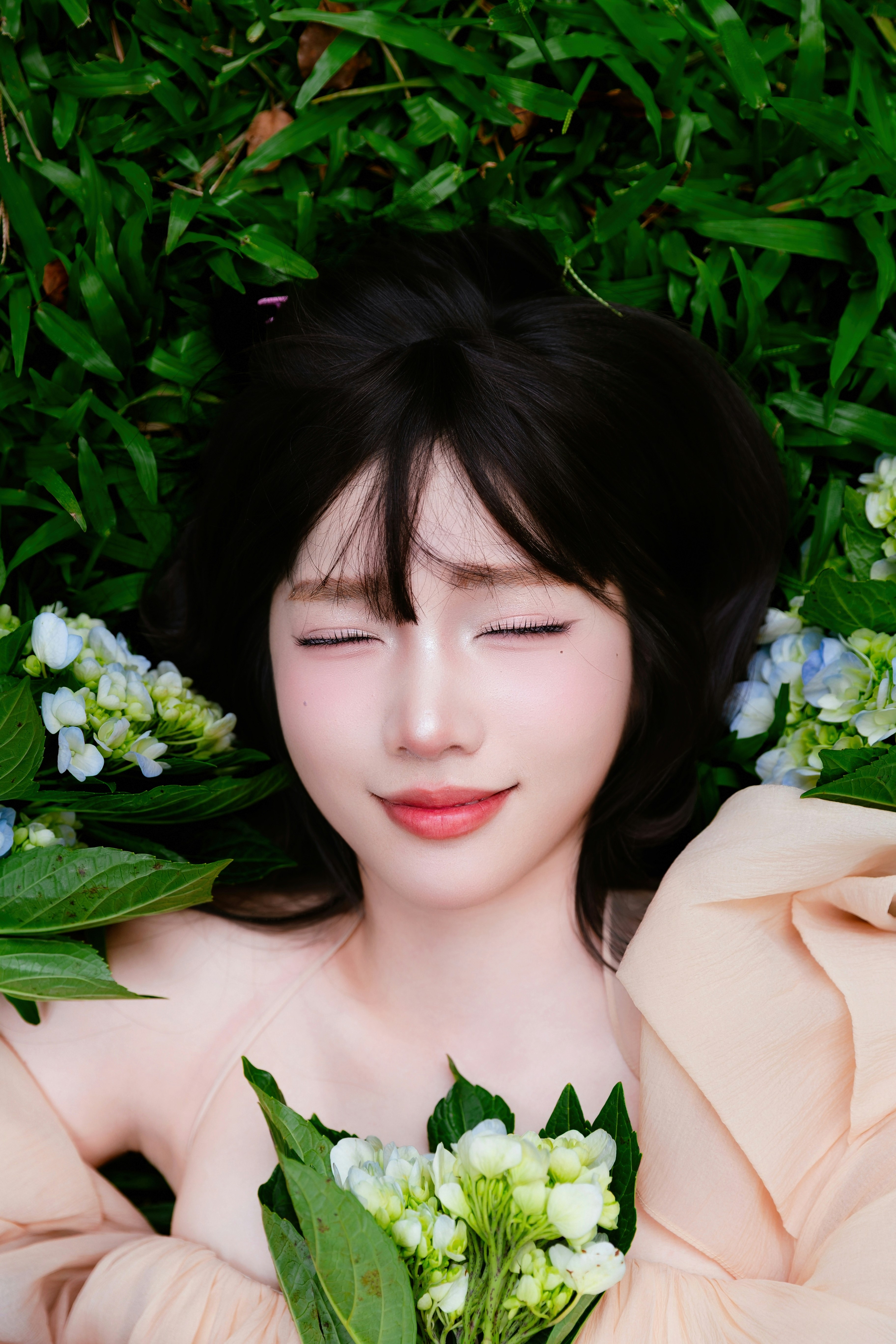 Soft Reverie Among Green Canopy
