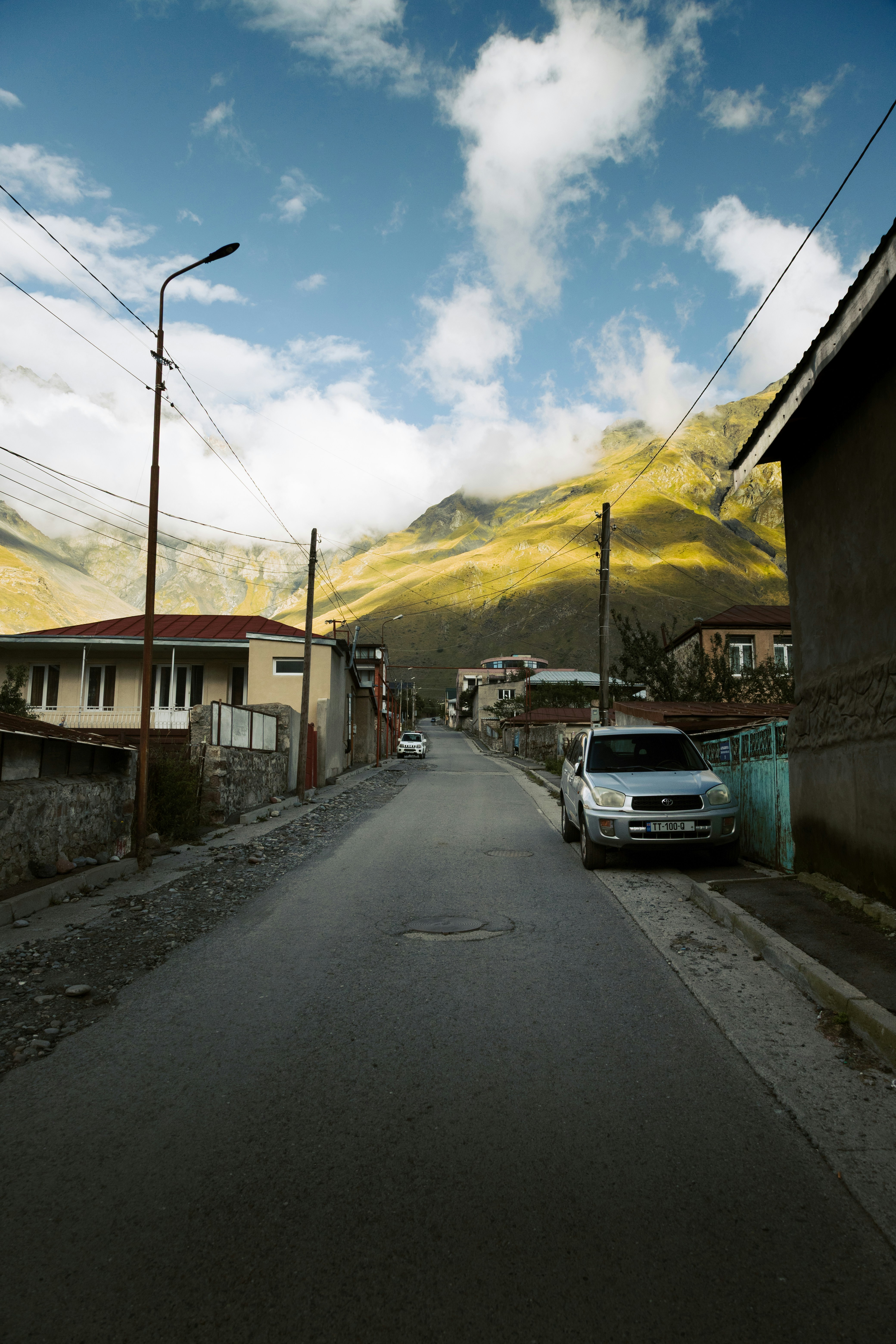 Mountain Shadows: A Serene Journey Through the Valley