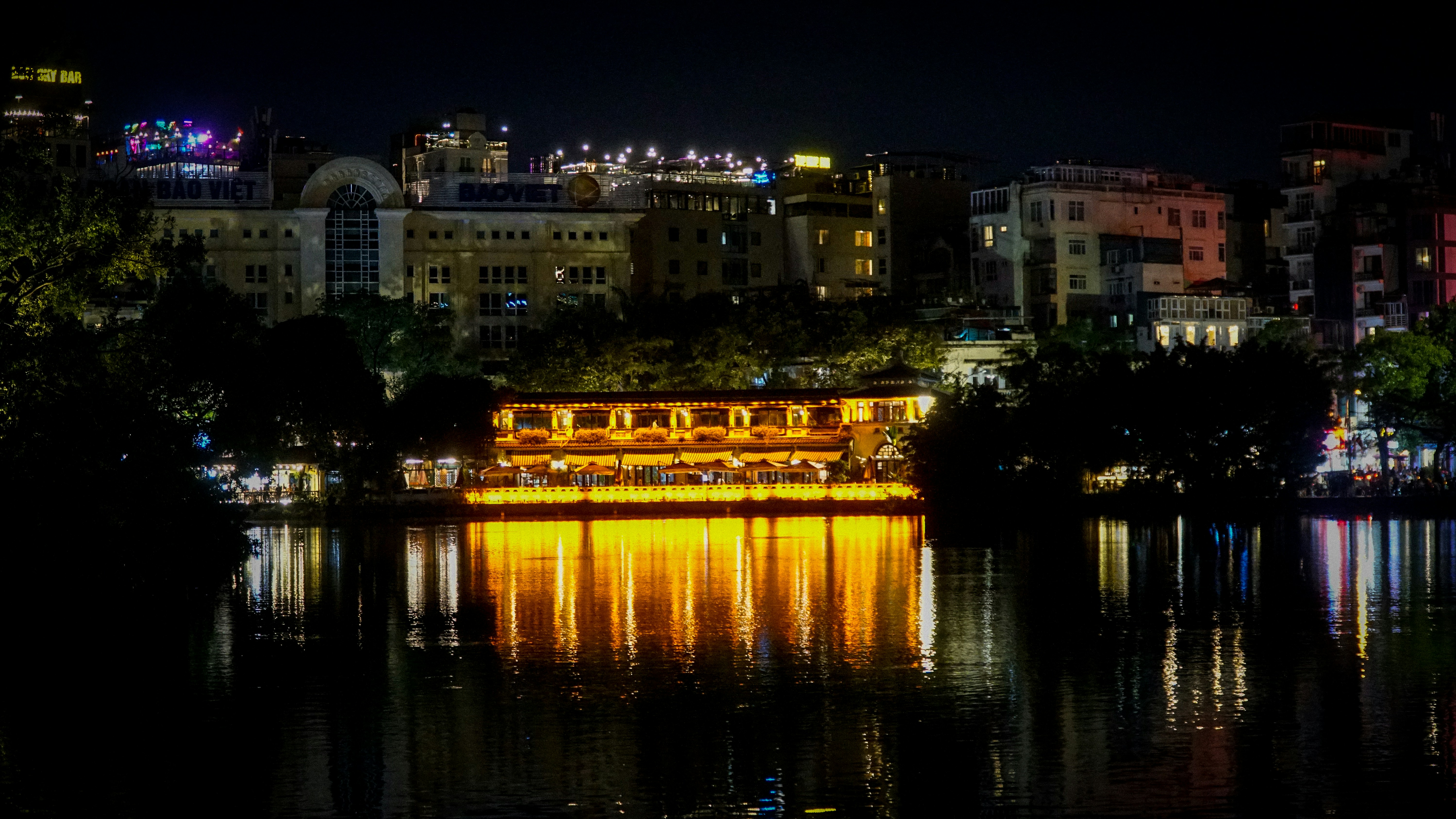 Reflections of Urban Serenity