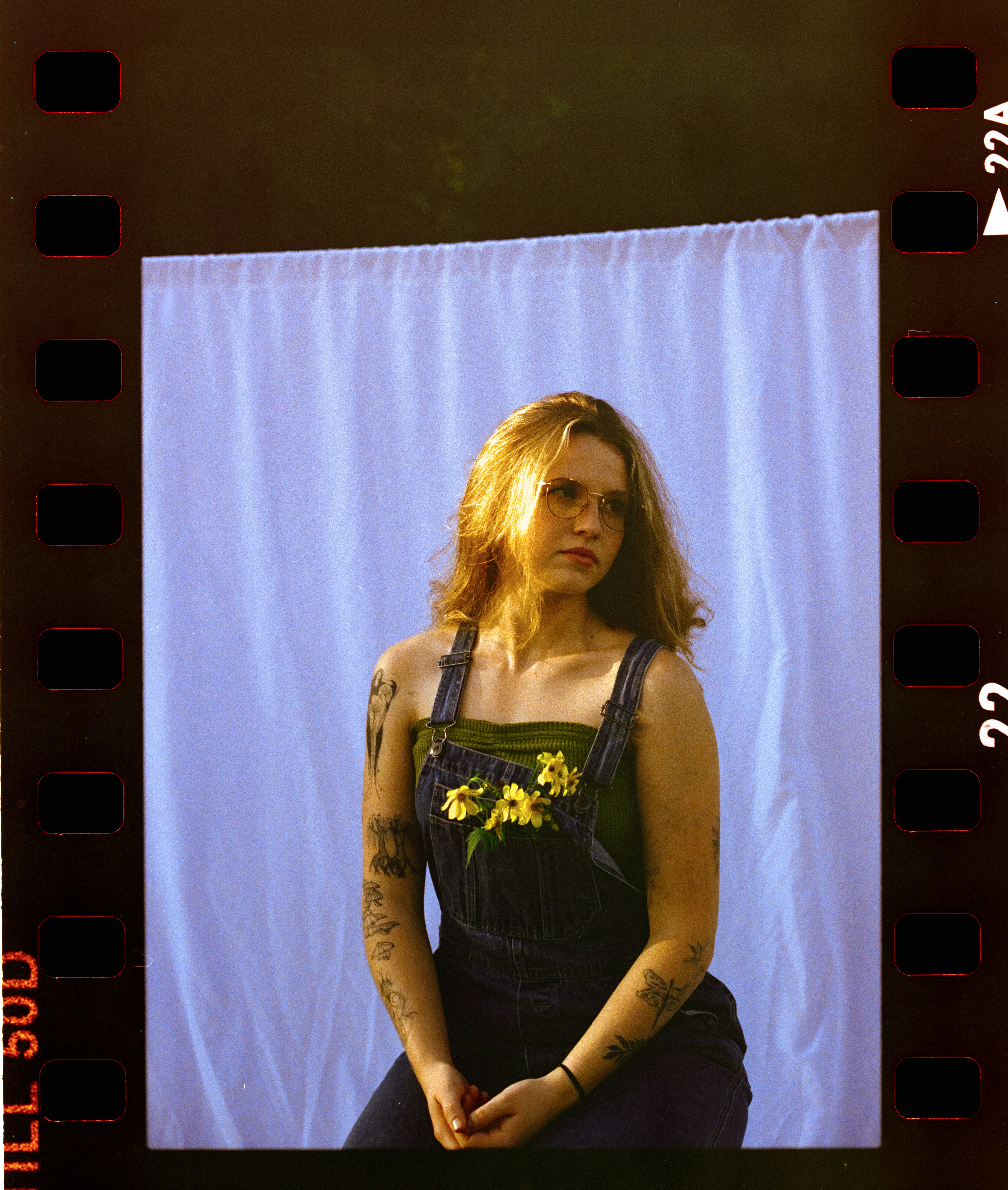 Floral Whispers: A Portrait of Individuality