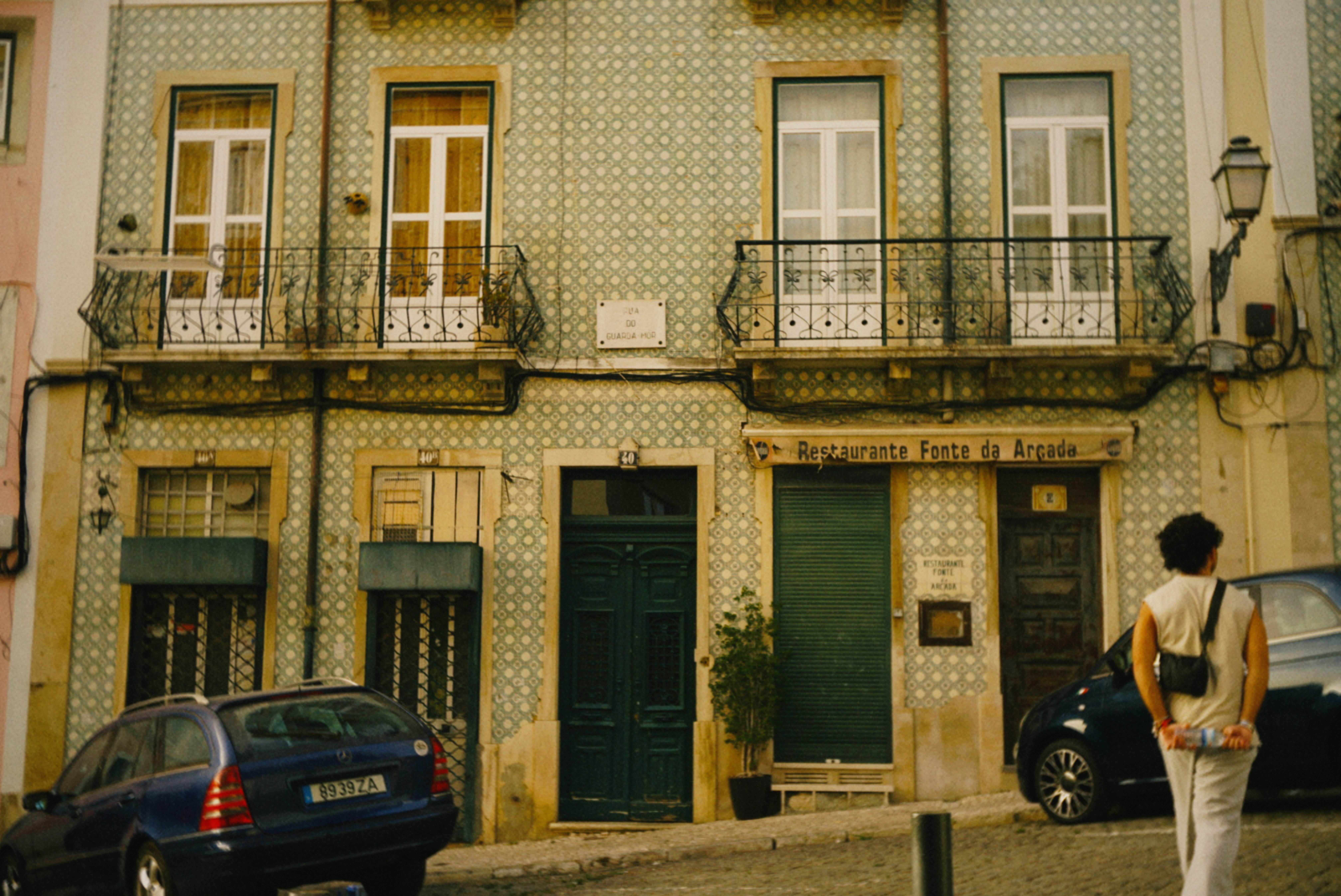 Whispers of the Past: A Lisbon Facade