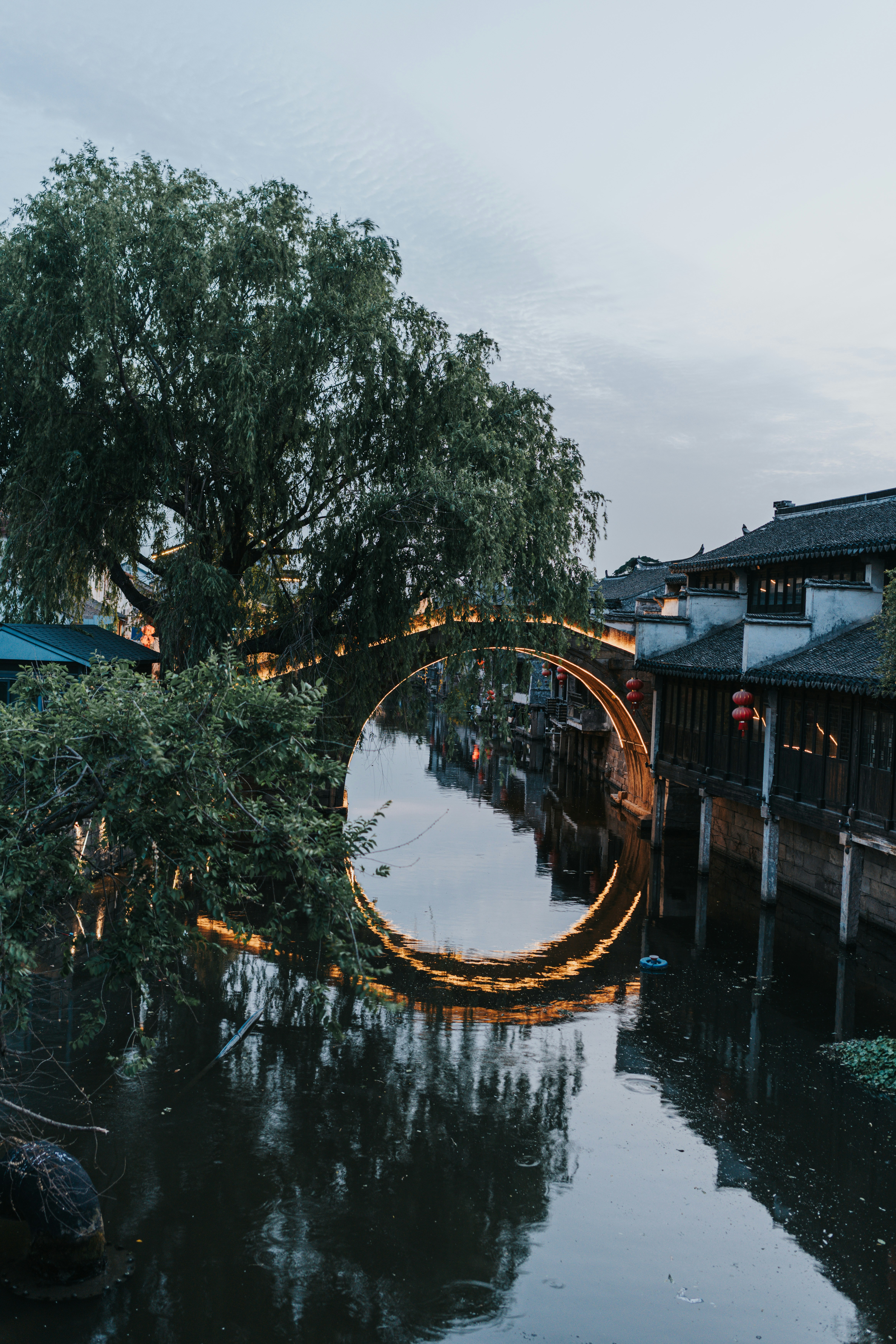 Reflections of Serenity: A Tranquil Waterway