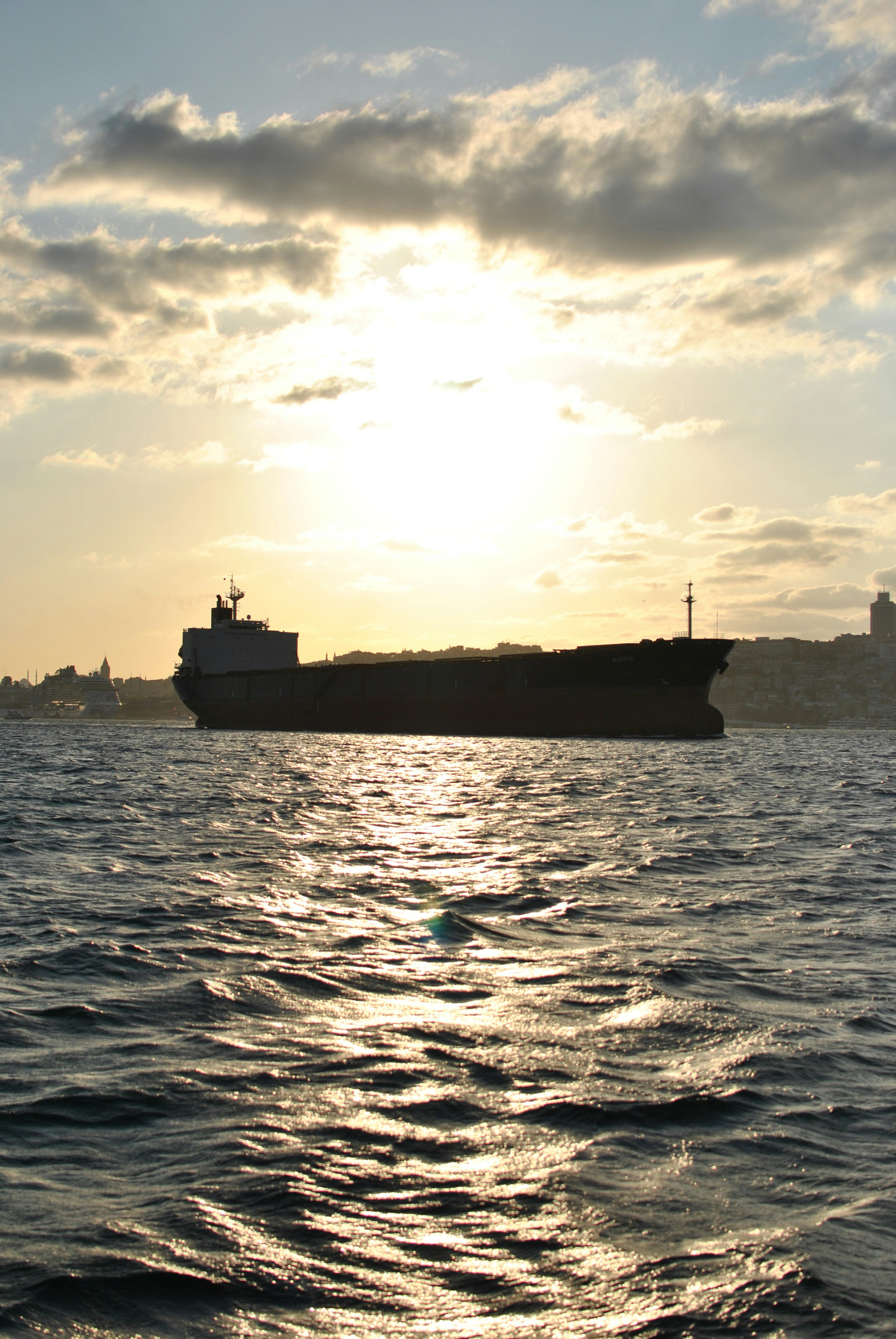 Silent Voyage at Dusk