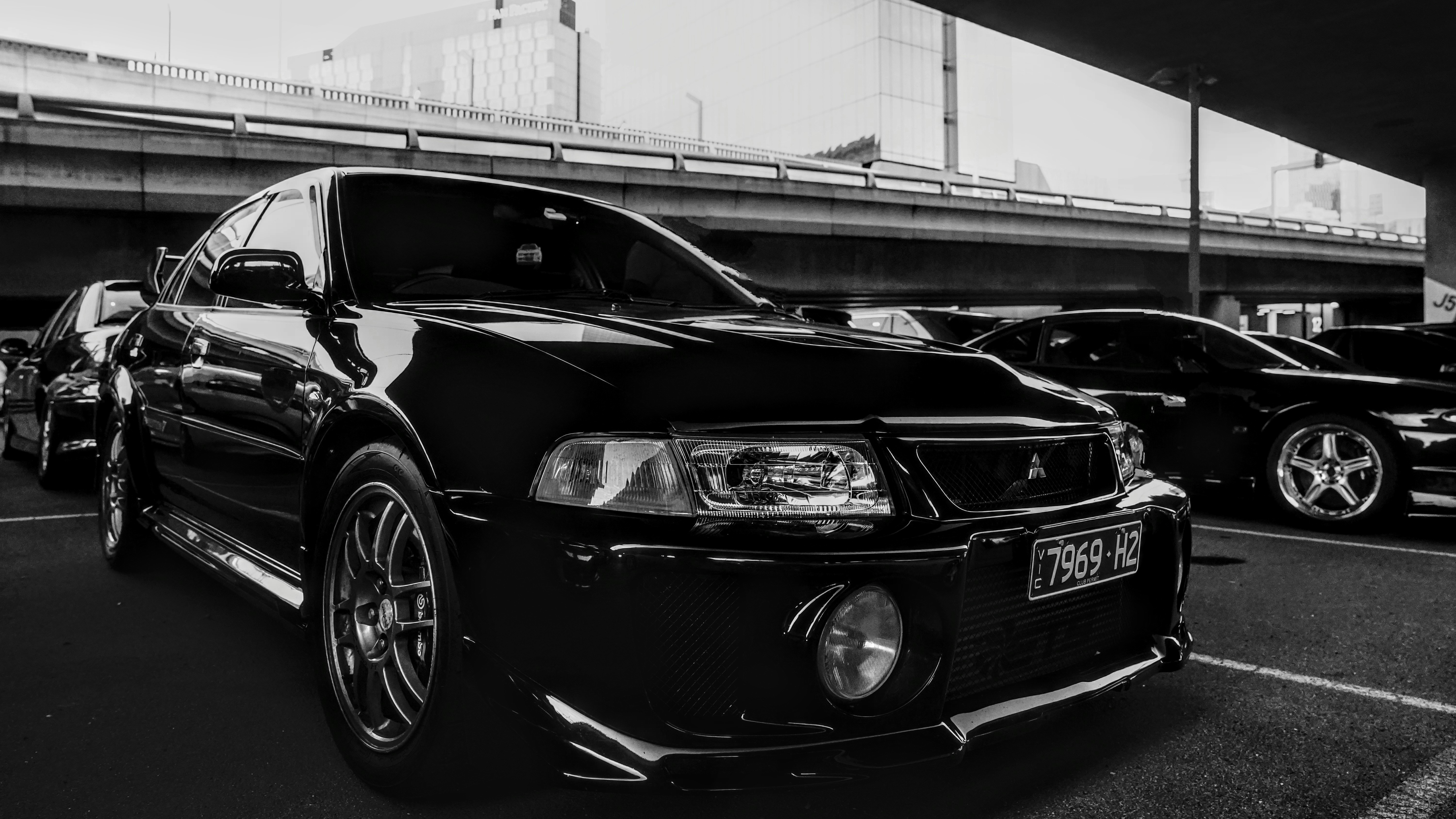 Midnight Racer: A Study in Sleek Design