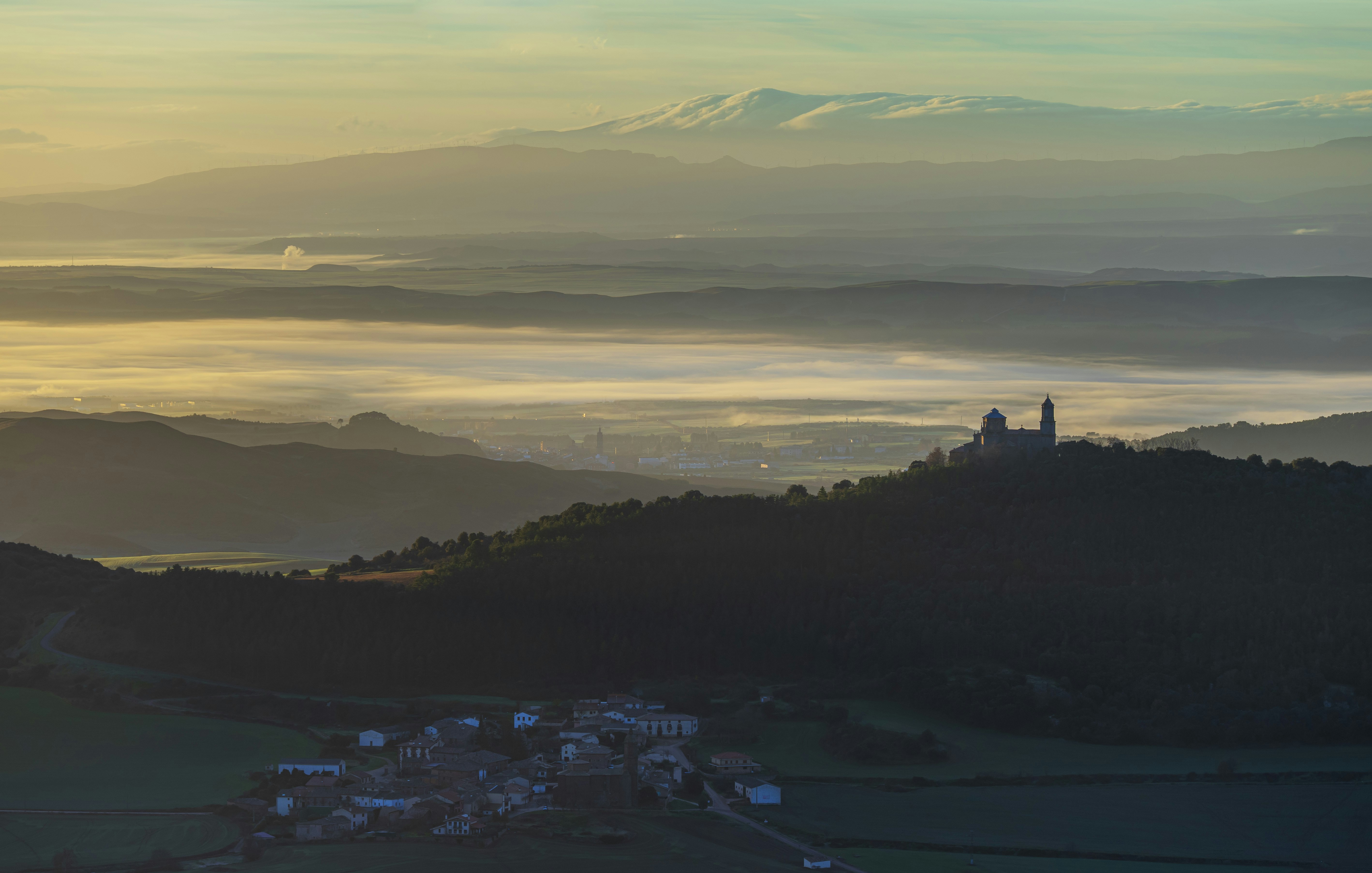 Whispers of Dawn Over the Valley