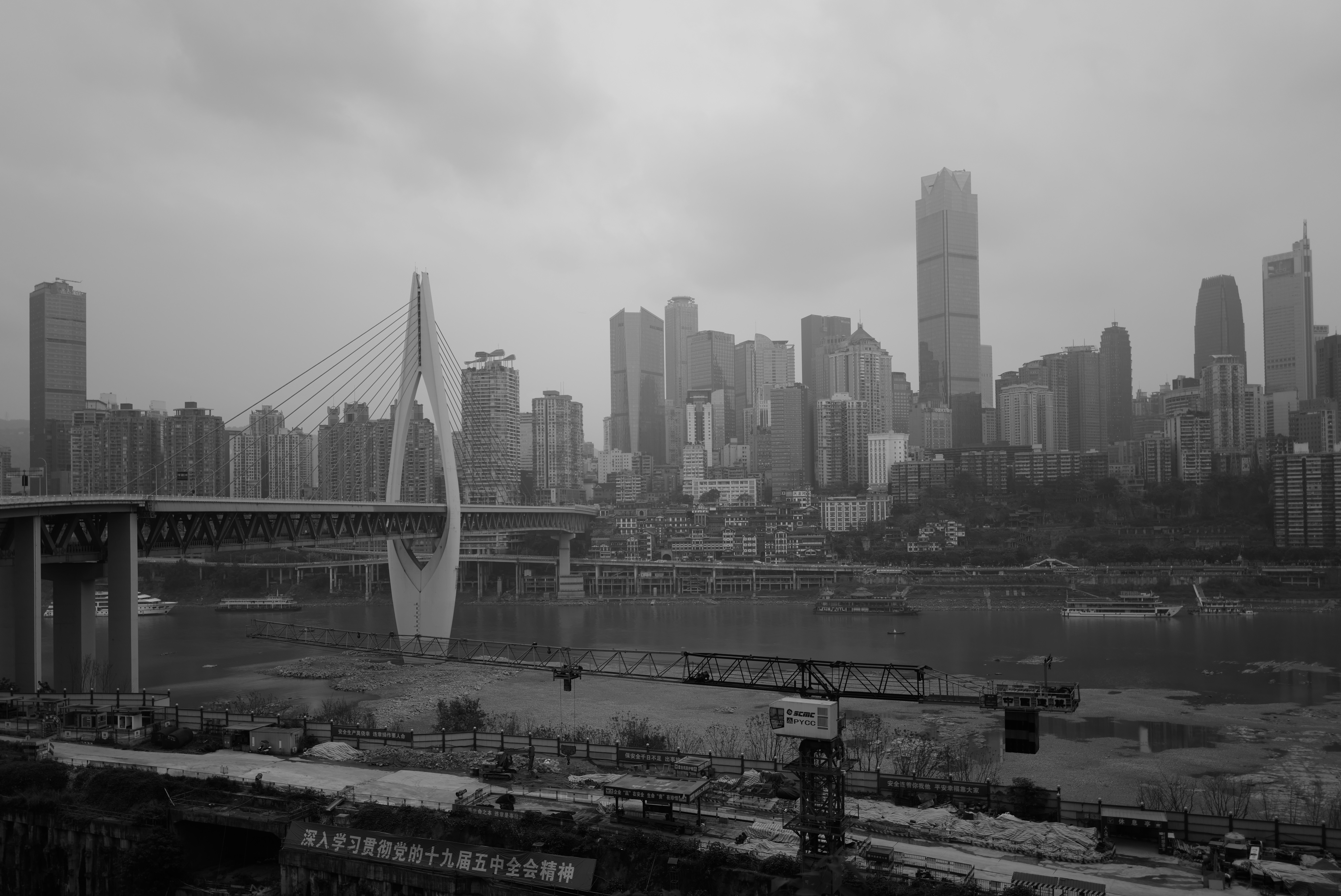 Urban Symphony: The Dance of Steel and Shadows