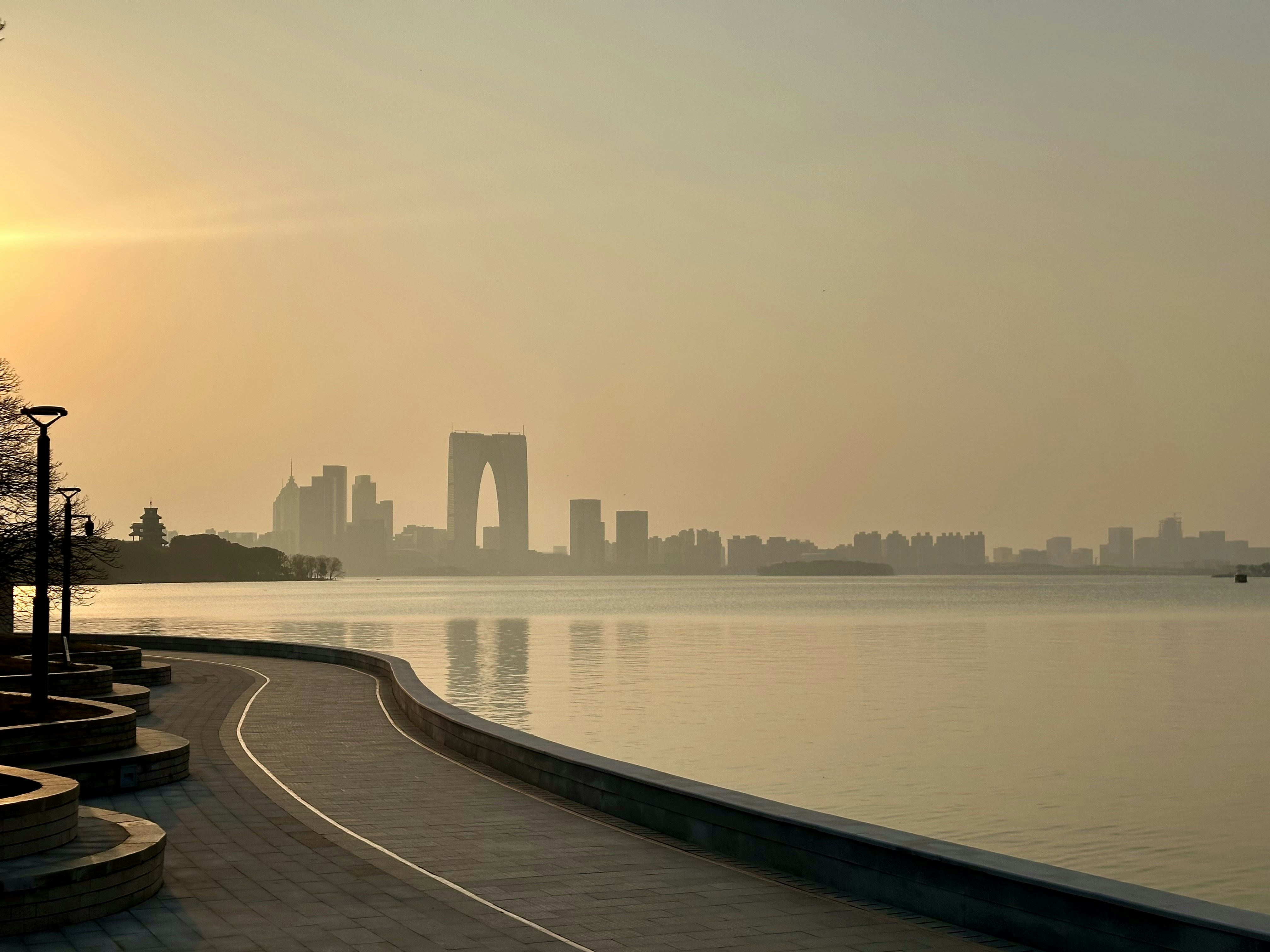 Whispers of Dawn Over Urban Horizons