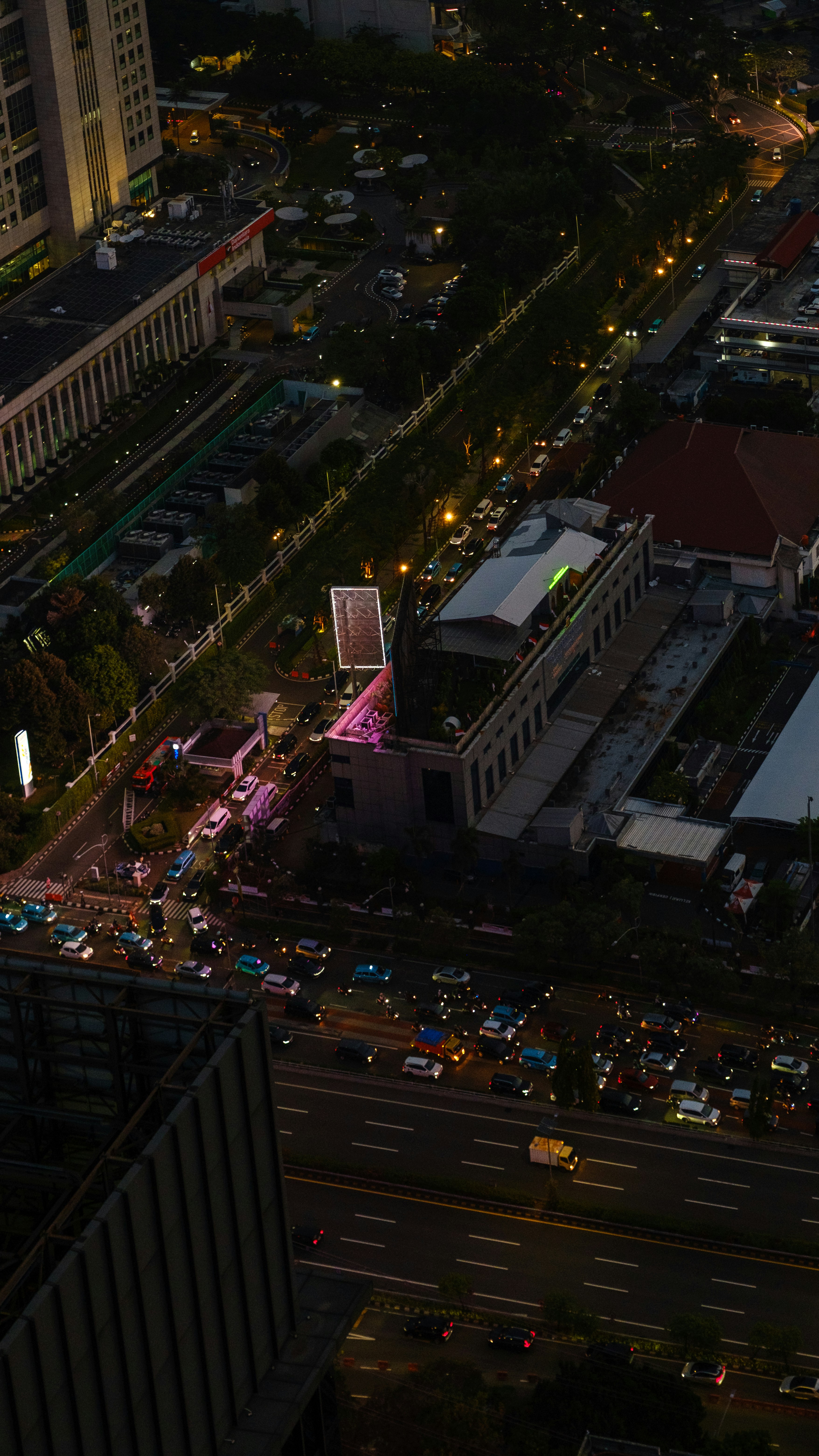 Urban Pulse: A Nighttime Symphony of Light and Motion