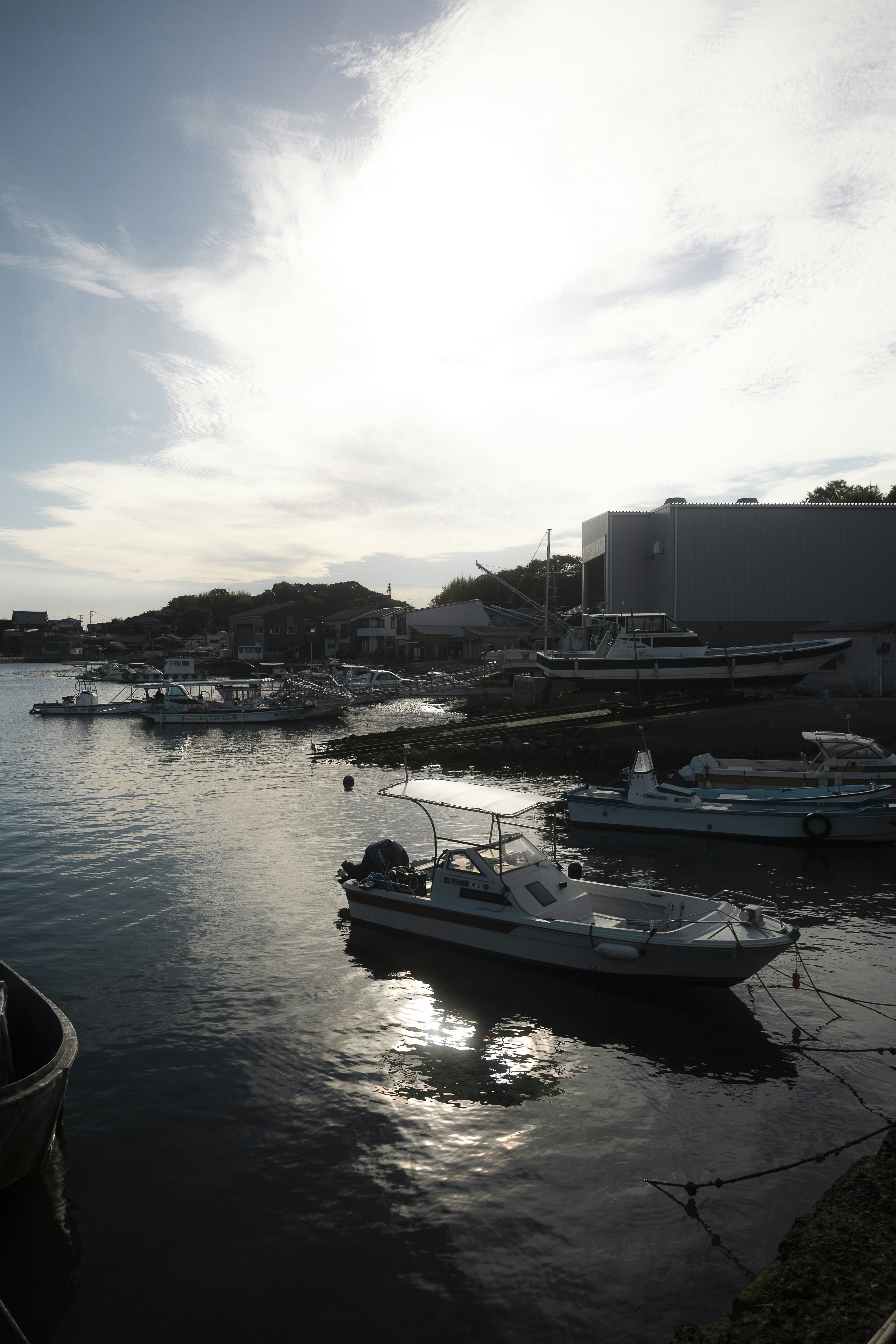 Reflections of Serenity in Harbor Waters